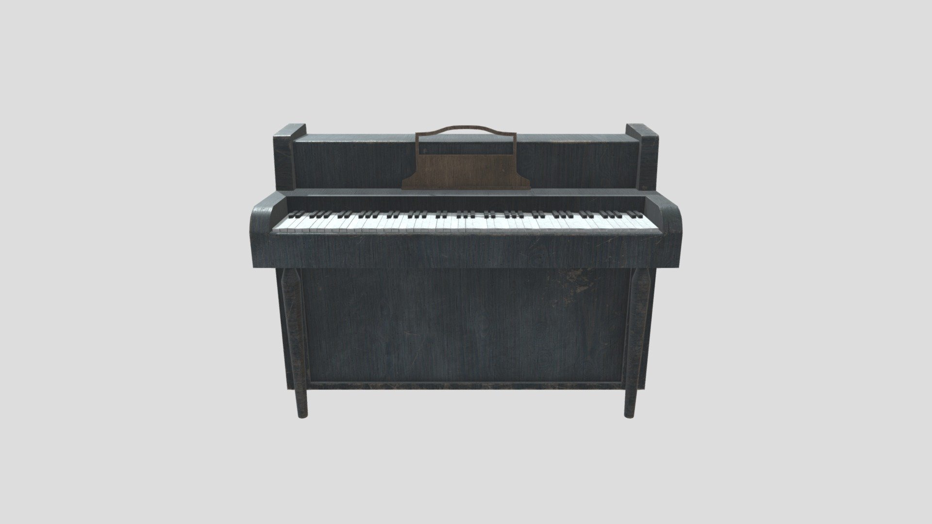 Old Standing Piano - Download Free 3D model by Petar Cacanoski ...