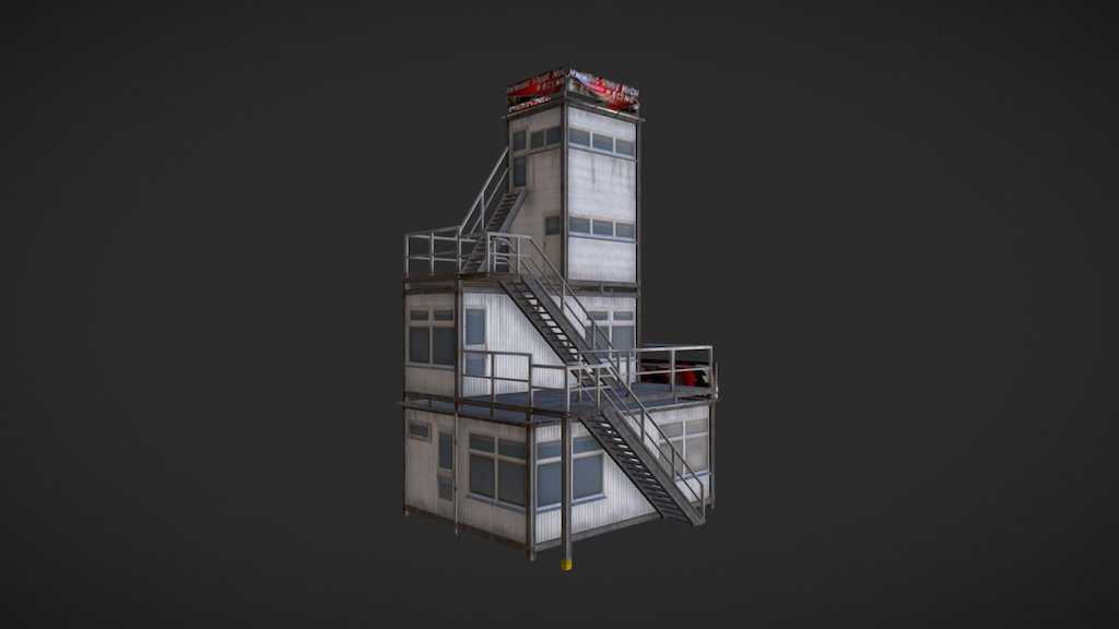 Building - Start Tower - 3D model by daveVertex [4df4d8c] - Sketchfab