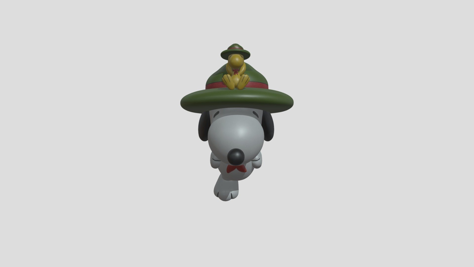 Beagle Scout Snoopy Balloon 3D Model - 3D model by gumbofrawlies ...