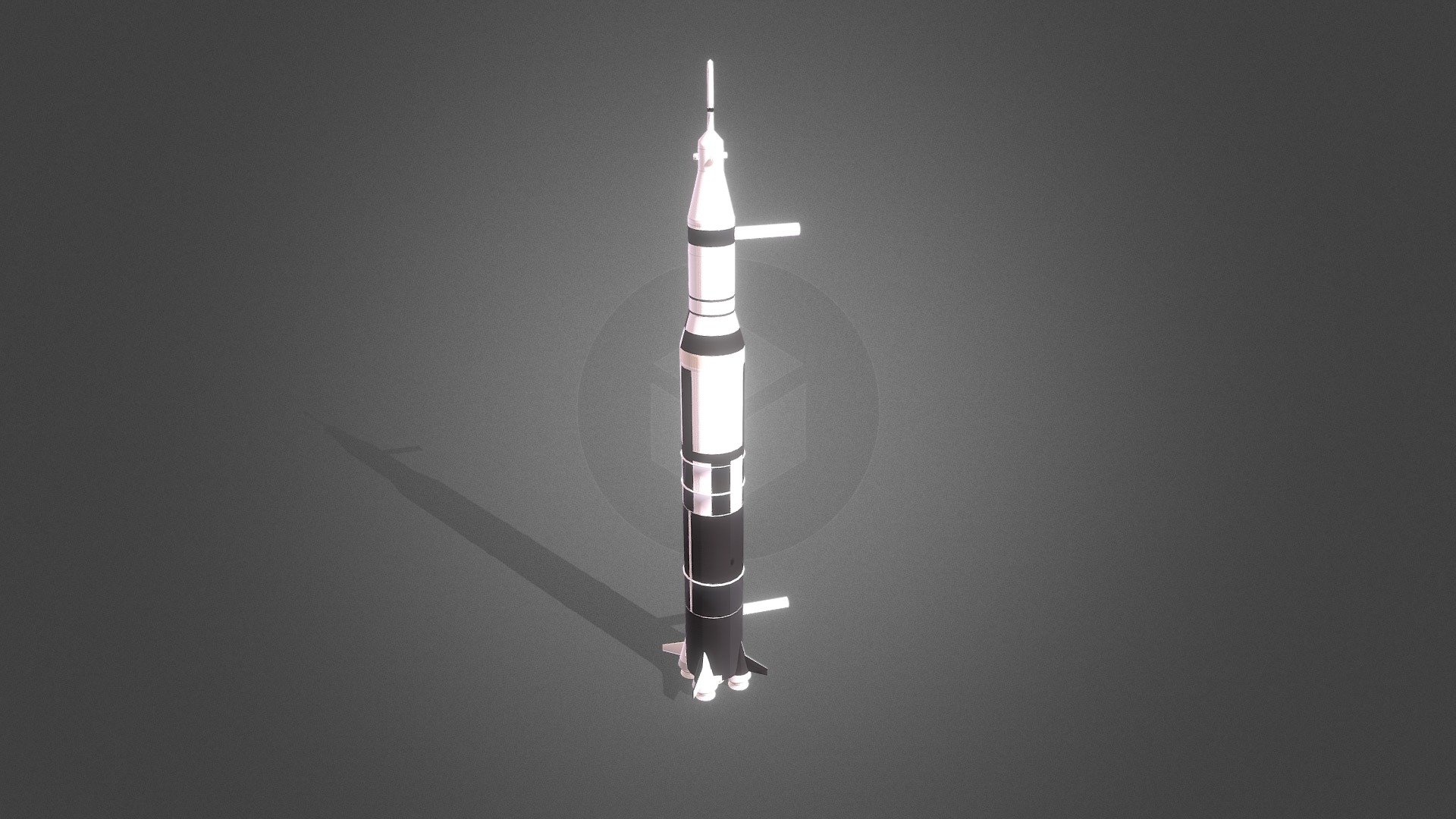 Saturn V - 3D model by Arthur NY (@ArthurYoung-Spivey) [4df551d ...