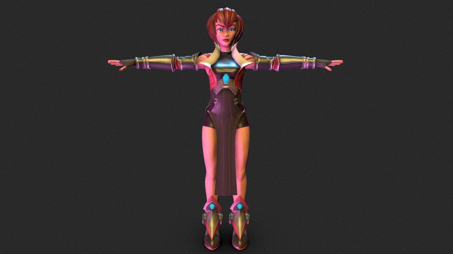 Test Character - 3D model by svyART [4df59ce] - Sketchfab
