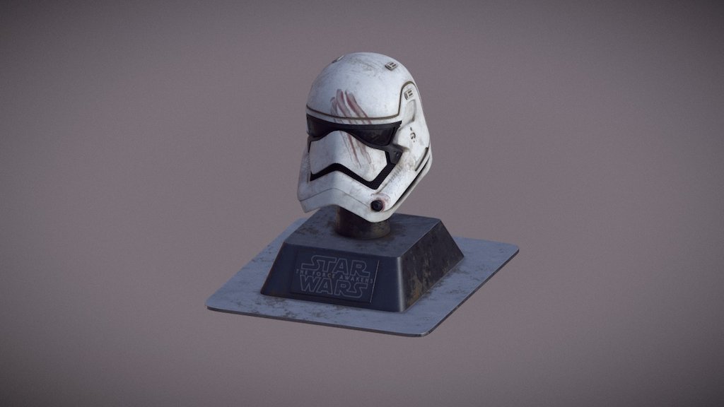 Stormtrooper Helmet Ep 7 - 3D model by Alex Golden (@alexgolden ...