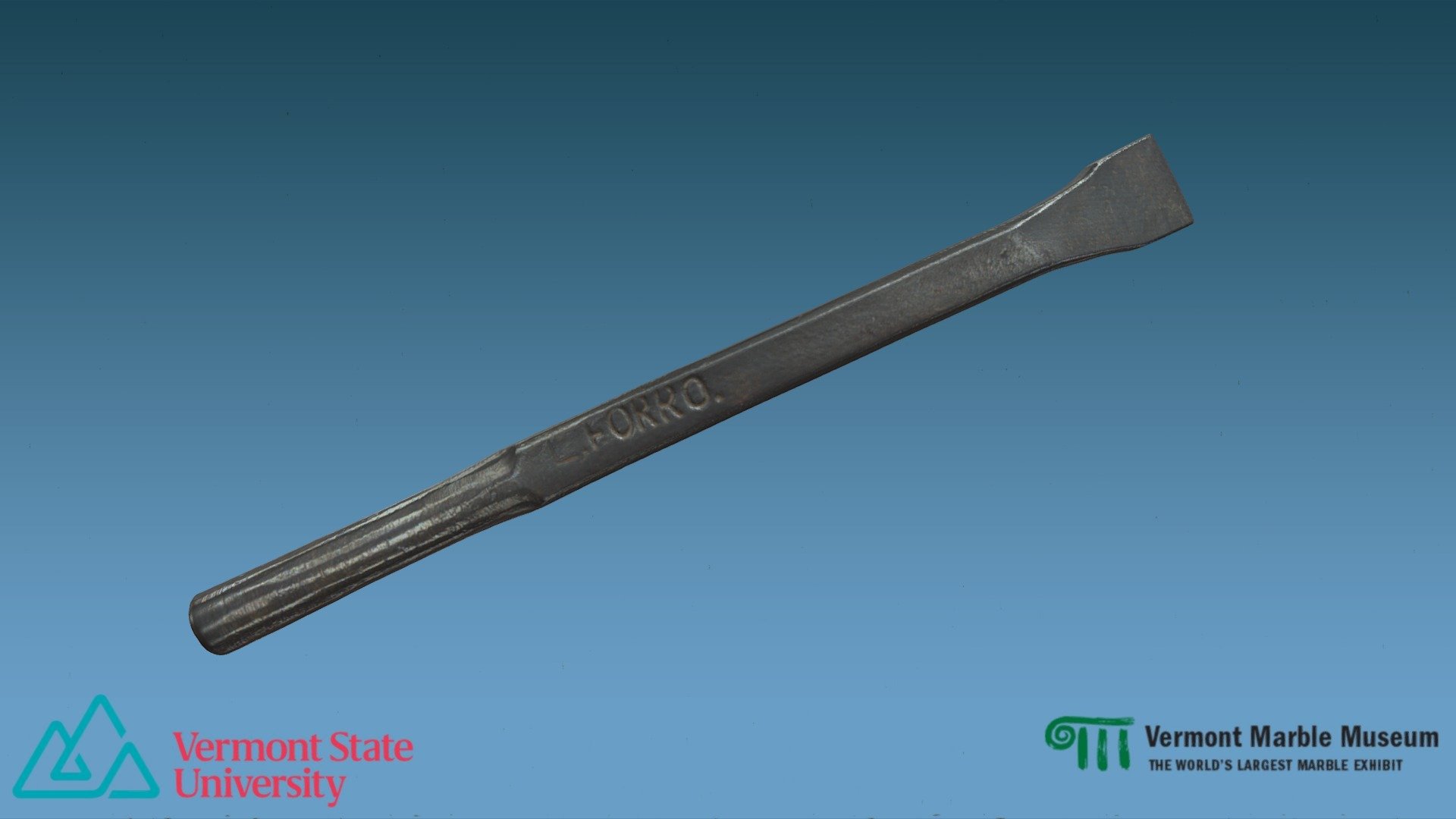"Lo Scalpello" Chisel, Vermont Marble Co. - 3D model by Vermont State ...