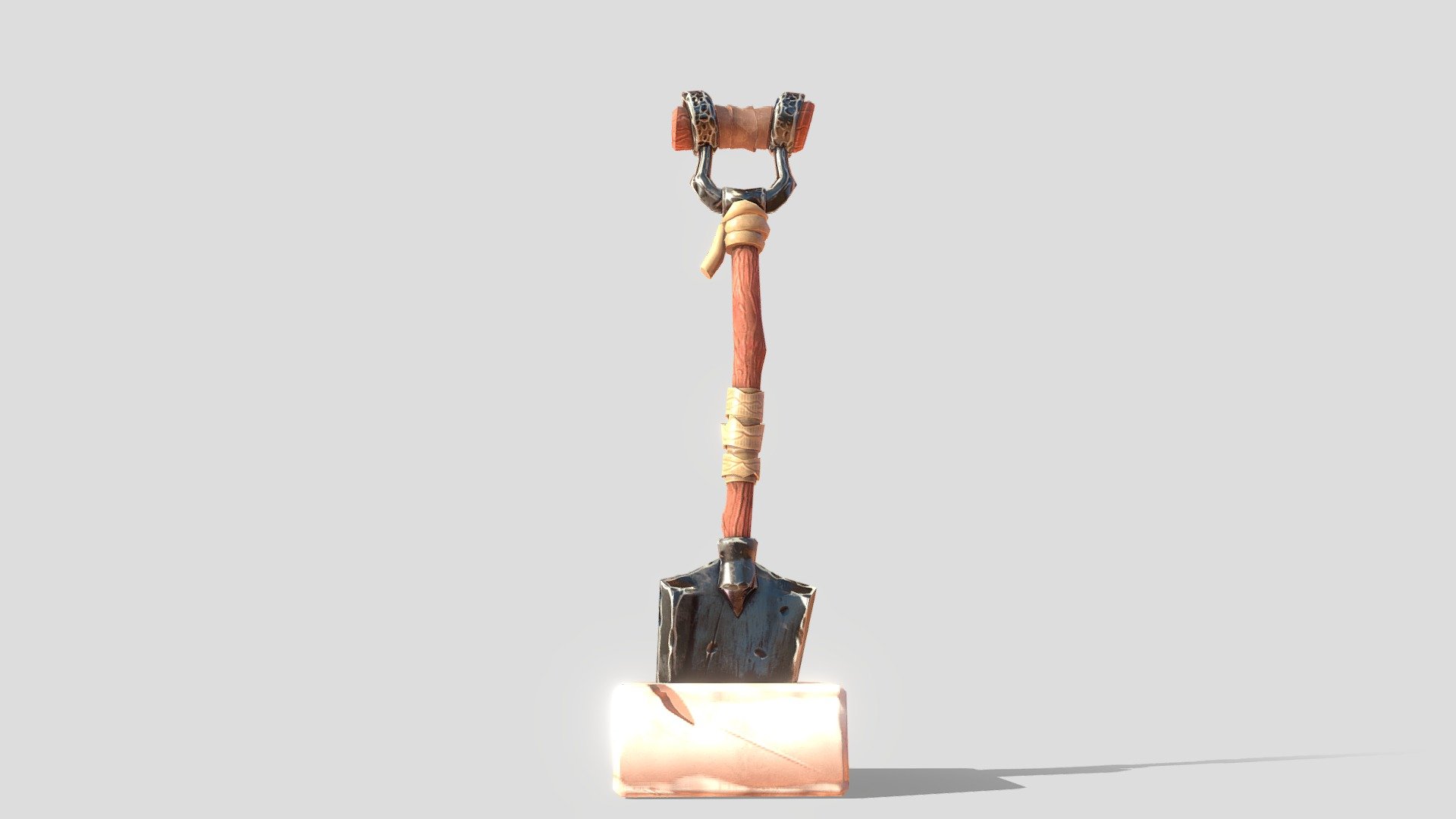 shovel - Download Free 3D model by mehmetalikeve [4df6f6e] - Sketchfab