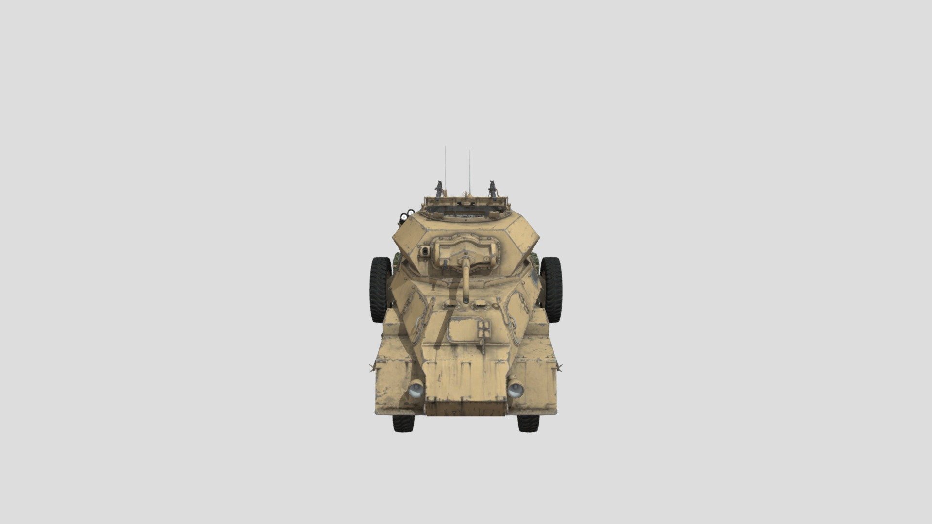 SARC Mk VI (2pdr) (War Thunder) - Download Free 3D model by KojfDiscord ...
