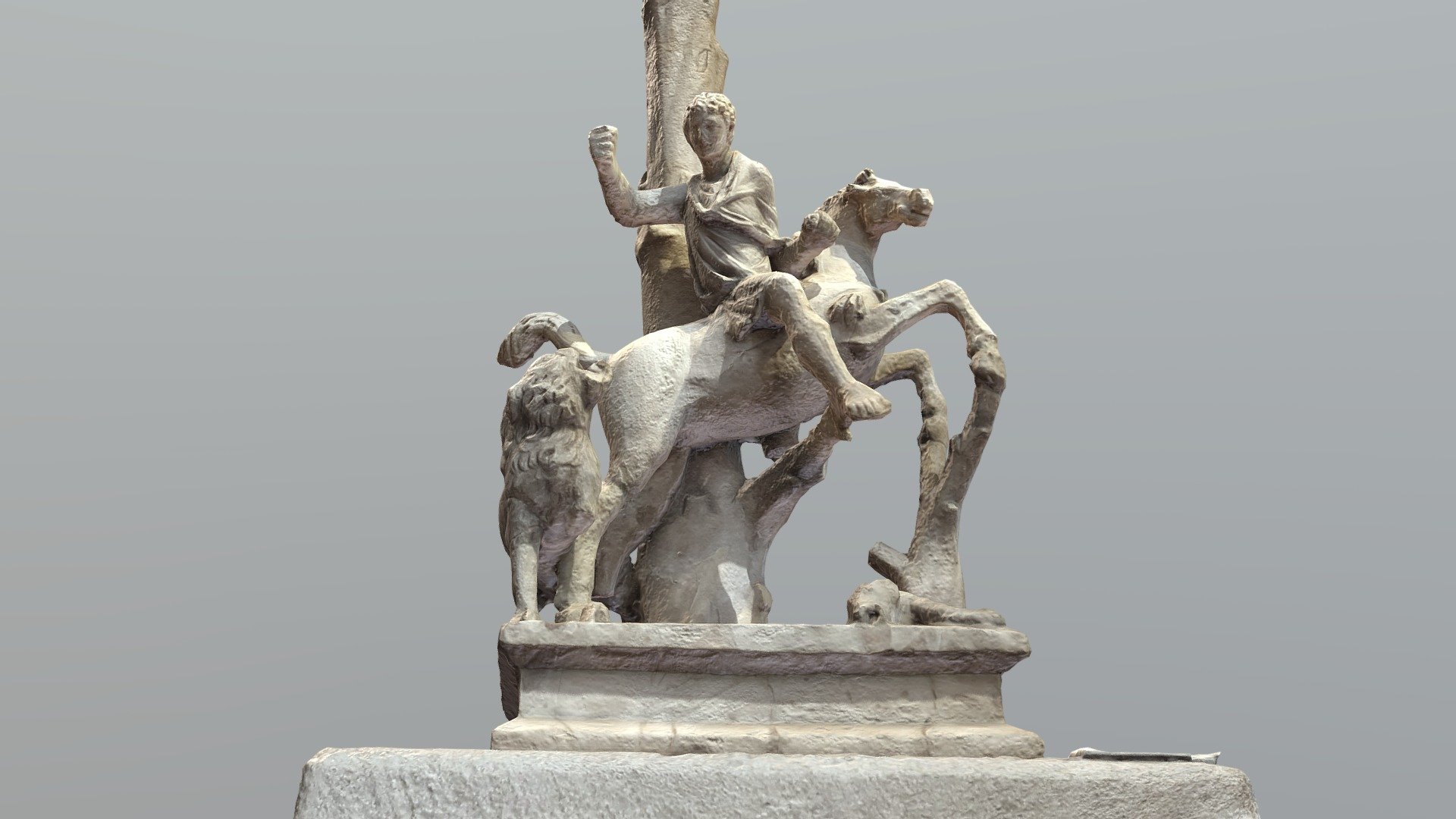 Roman Pig Hunting Scene Statue - Download Free 3D model by Ali Can ...