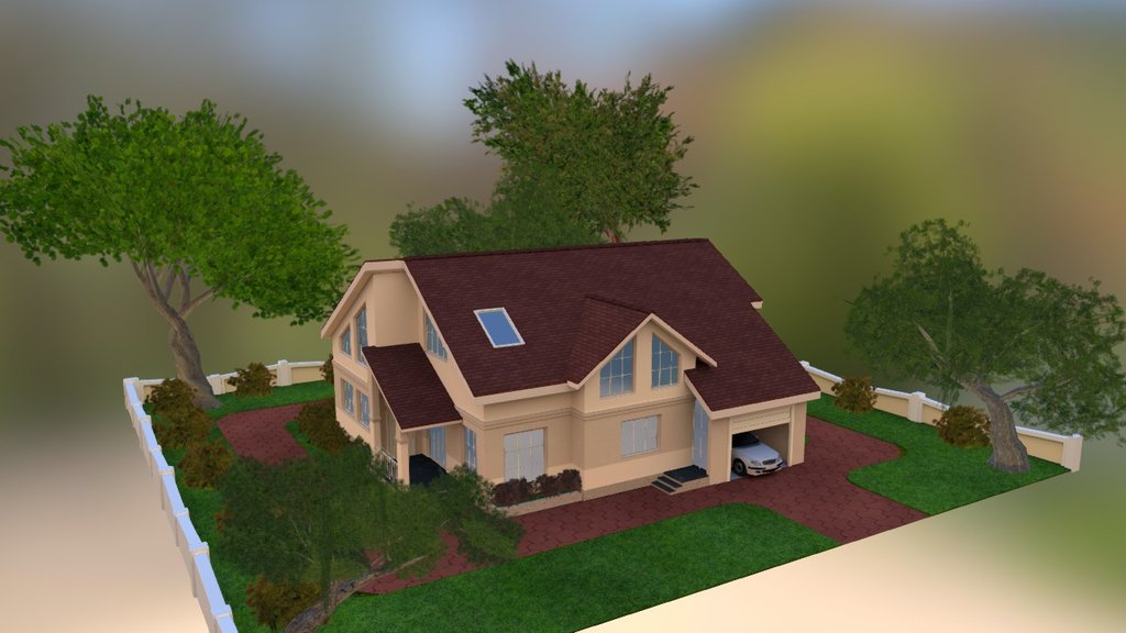 House FBX - 3D model by nebu [4dfb685] - Sketchfab