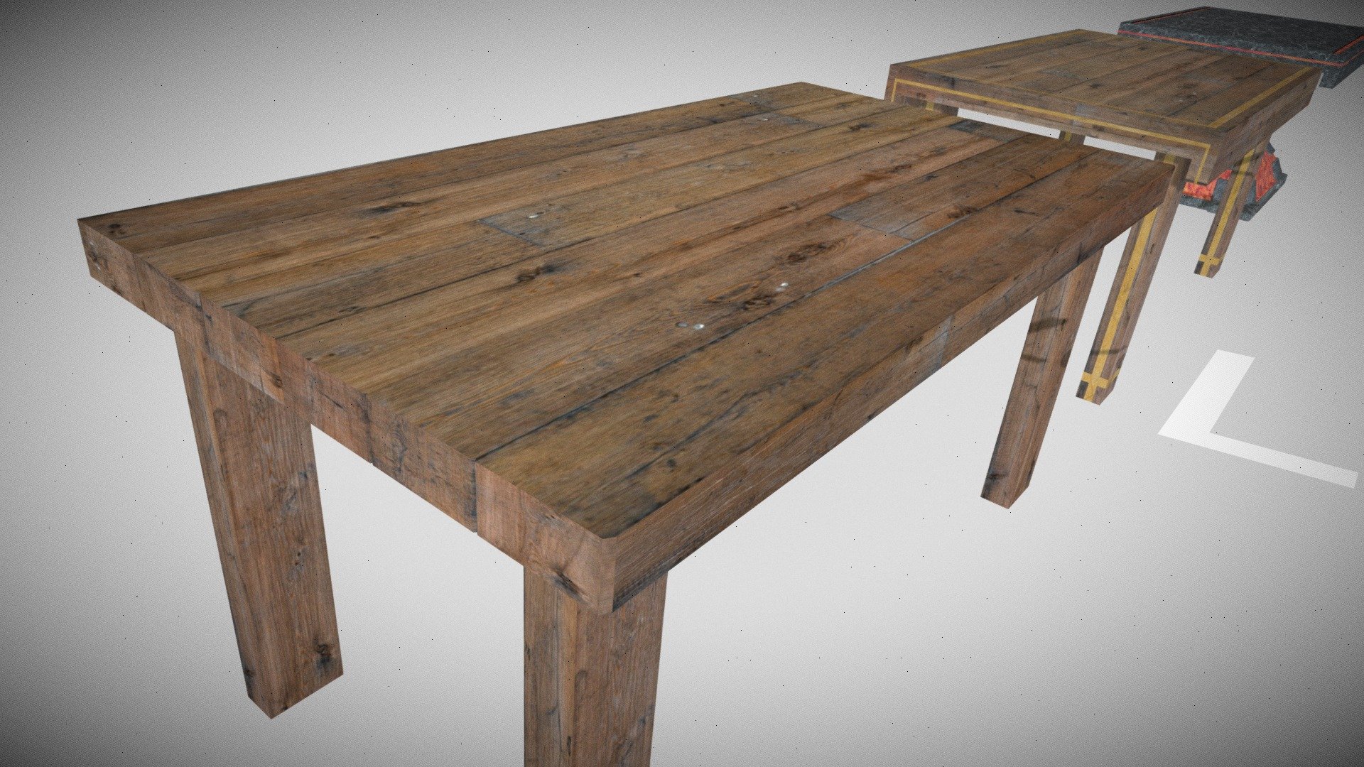 Game table for levels - 3D model by Hade-s3d [4dfbefe] - Sketchfab