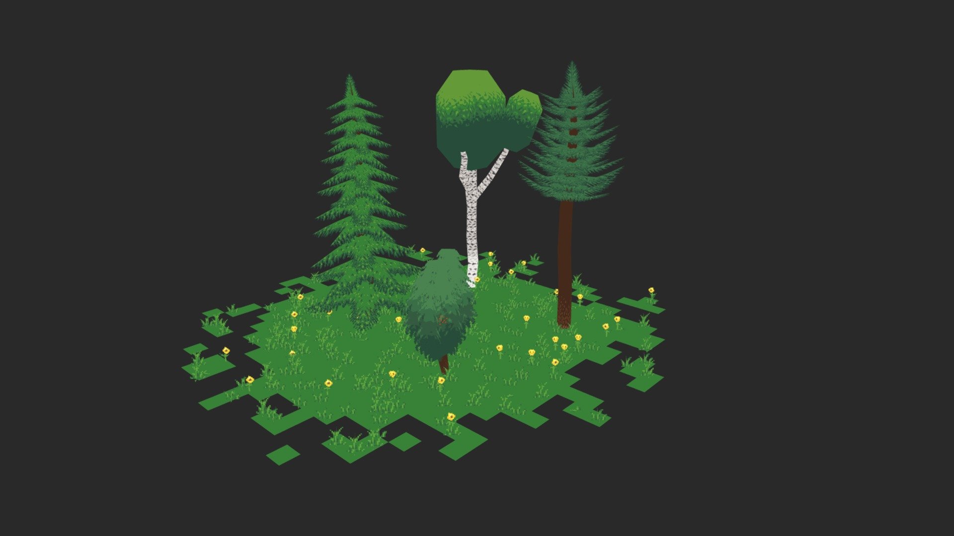 GGJ23 Trees Showcase - Download Free 3D model by samuelll_3D [4e00dc4 ...
