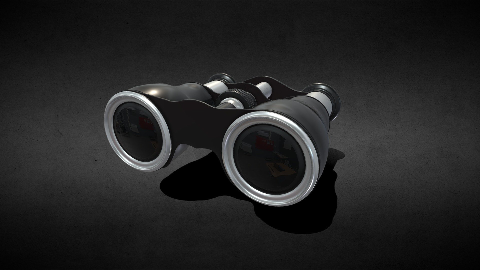 3D Binoculars Prop Model - 3D model by Frostt (@mohit.verma) [4e01f7f ...