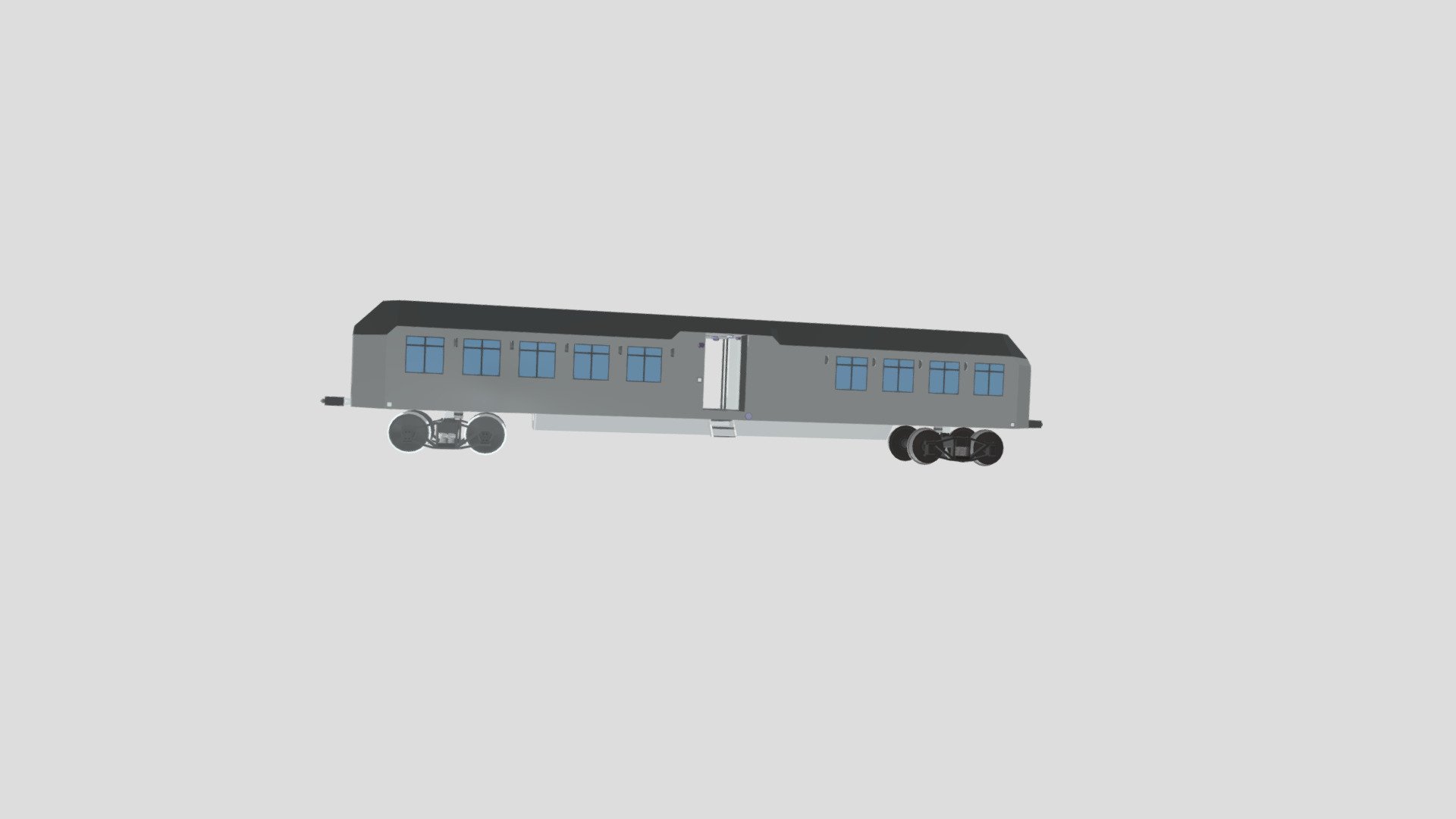 Passenger Railcar - 3D model by klehman775 [4e02021] - Sketchfab