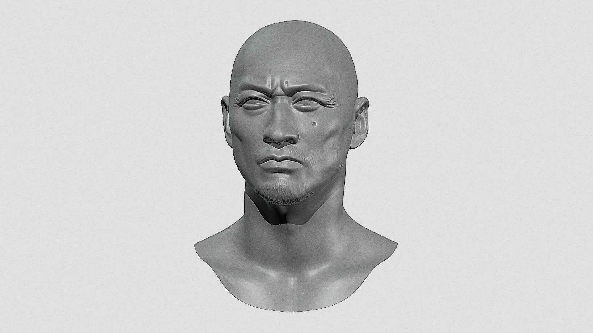 Male Portrait - 3D model by leofinearts [4e0269b] - Sketchfab