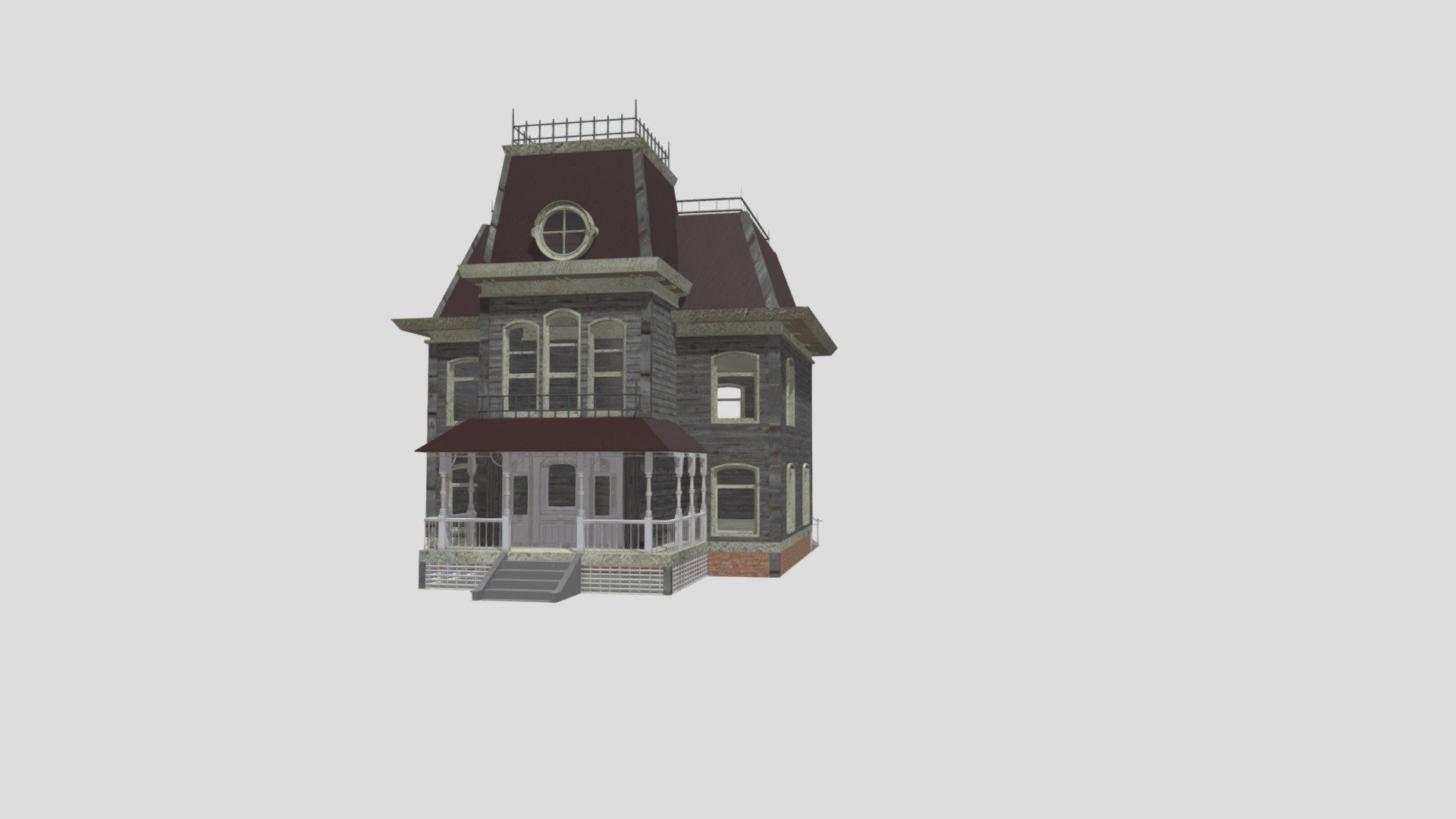 Horror houses - Bates Motel - Download Free 3D model by A9908244 ...