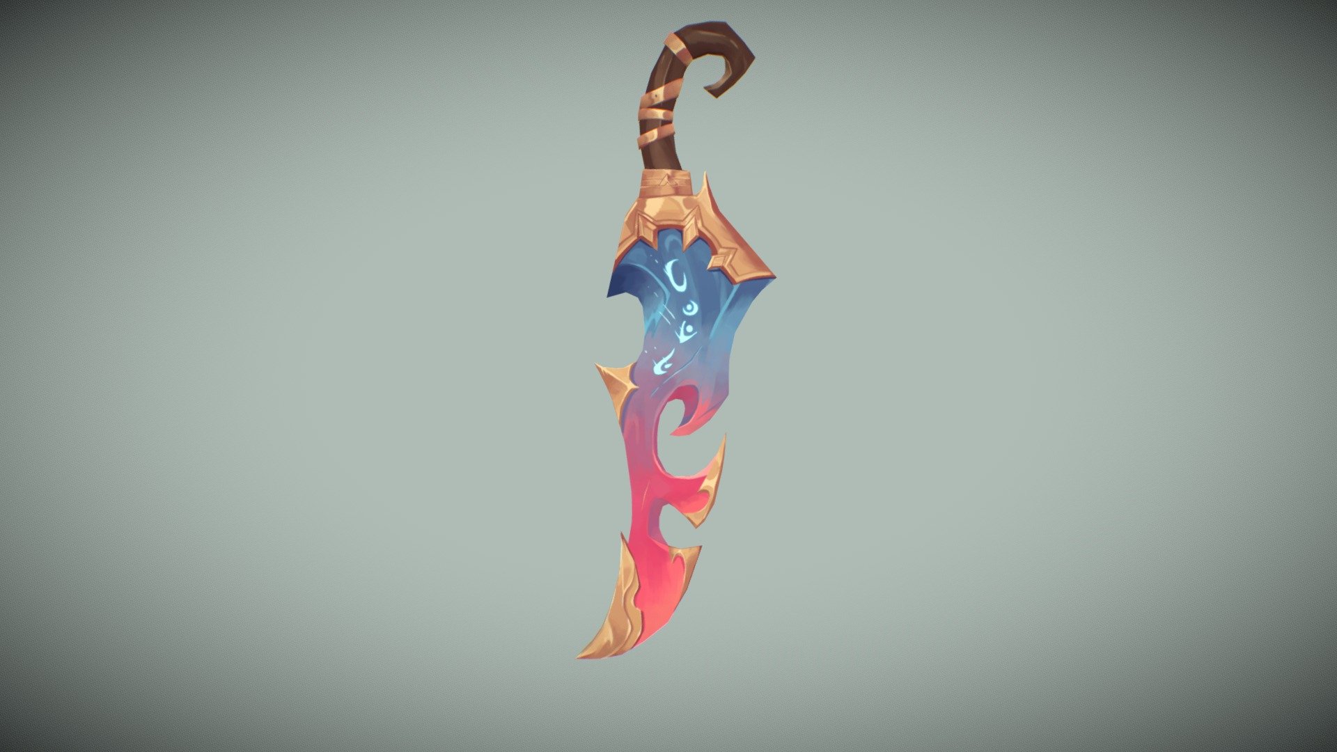 Hand-painted Sword - 3D model by Gwiblet [4e02f09] - Sketchfab