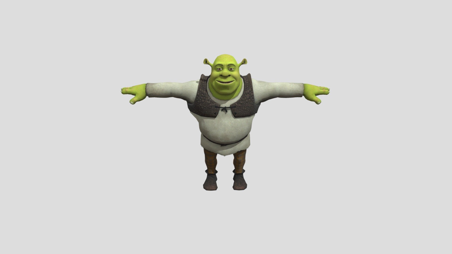 Shrek mixamo rig - Download Free 3D model by PotBin [4e03369] - Sketchfab