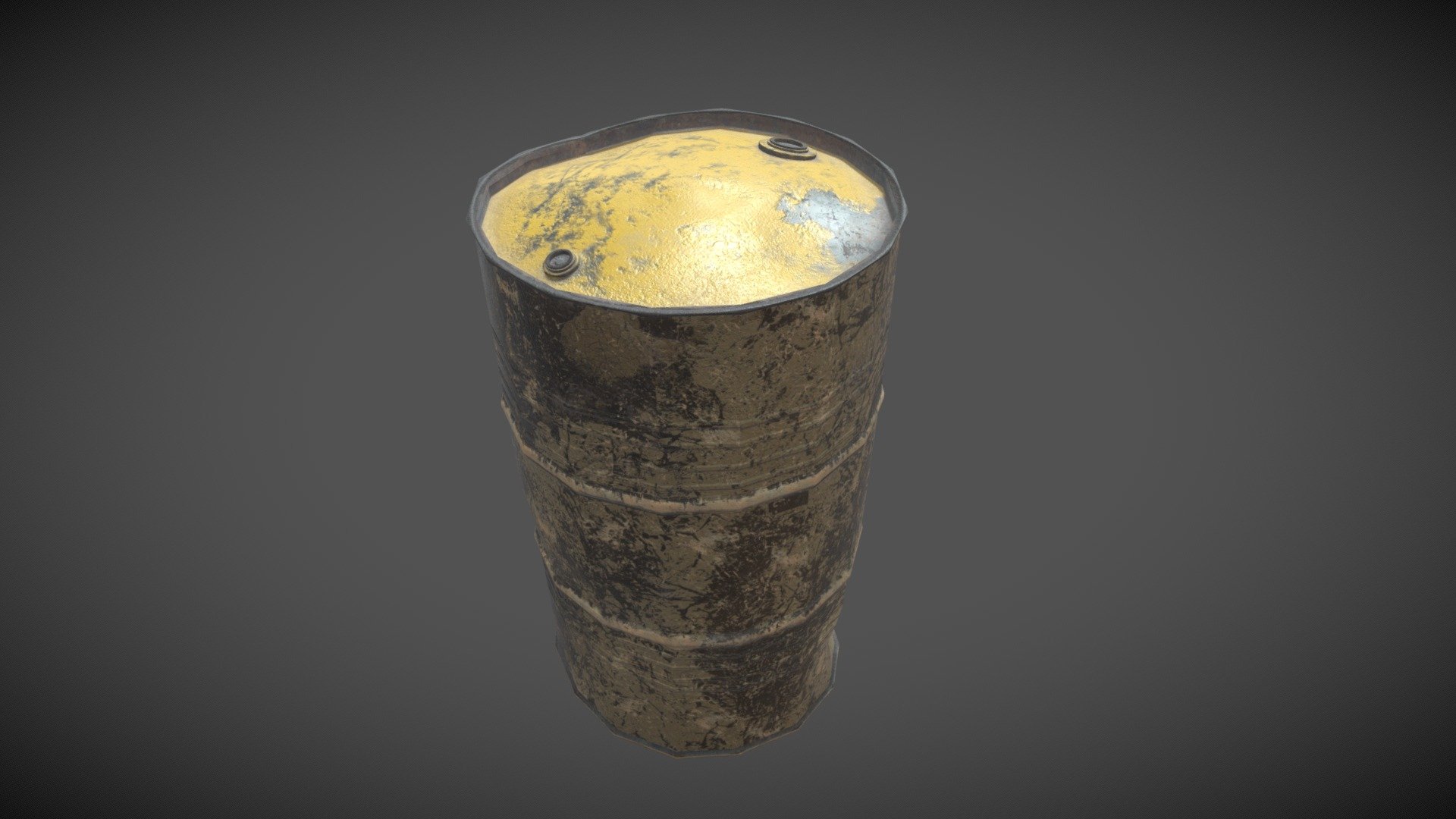 ACG Final Oil Drum - 3D model by bellamalavasi [4e035c2] - Sketchfab