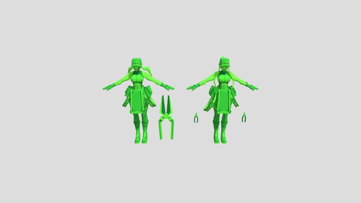 Green 3D models - Sketchfab