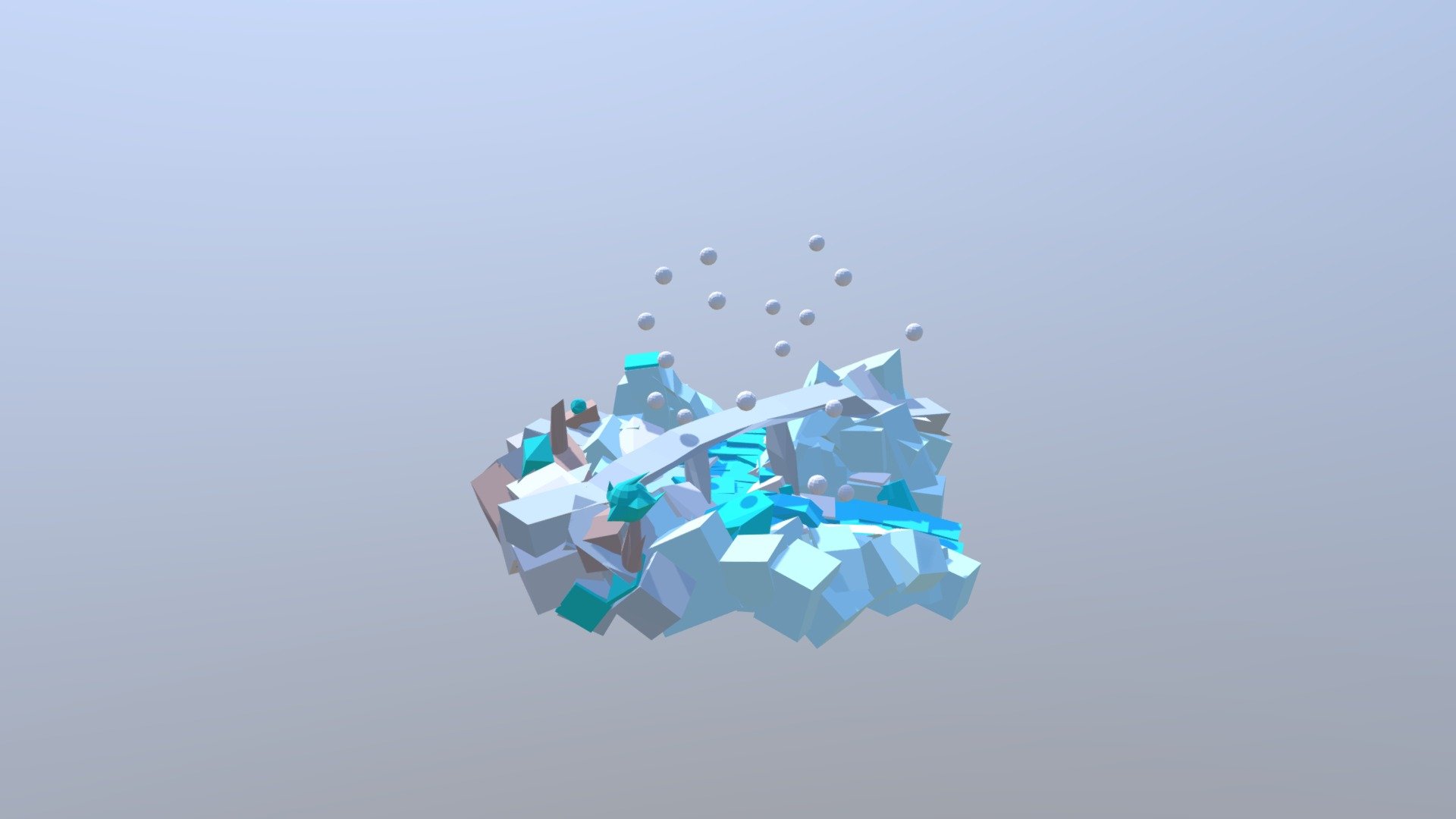 Iceland - 3D model by stellascolors [4e042c1] - Sketchfab