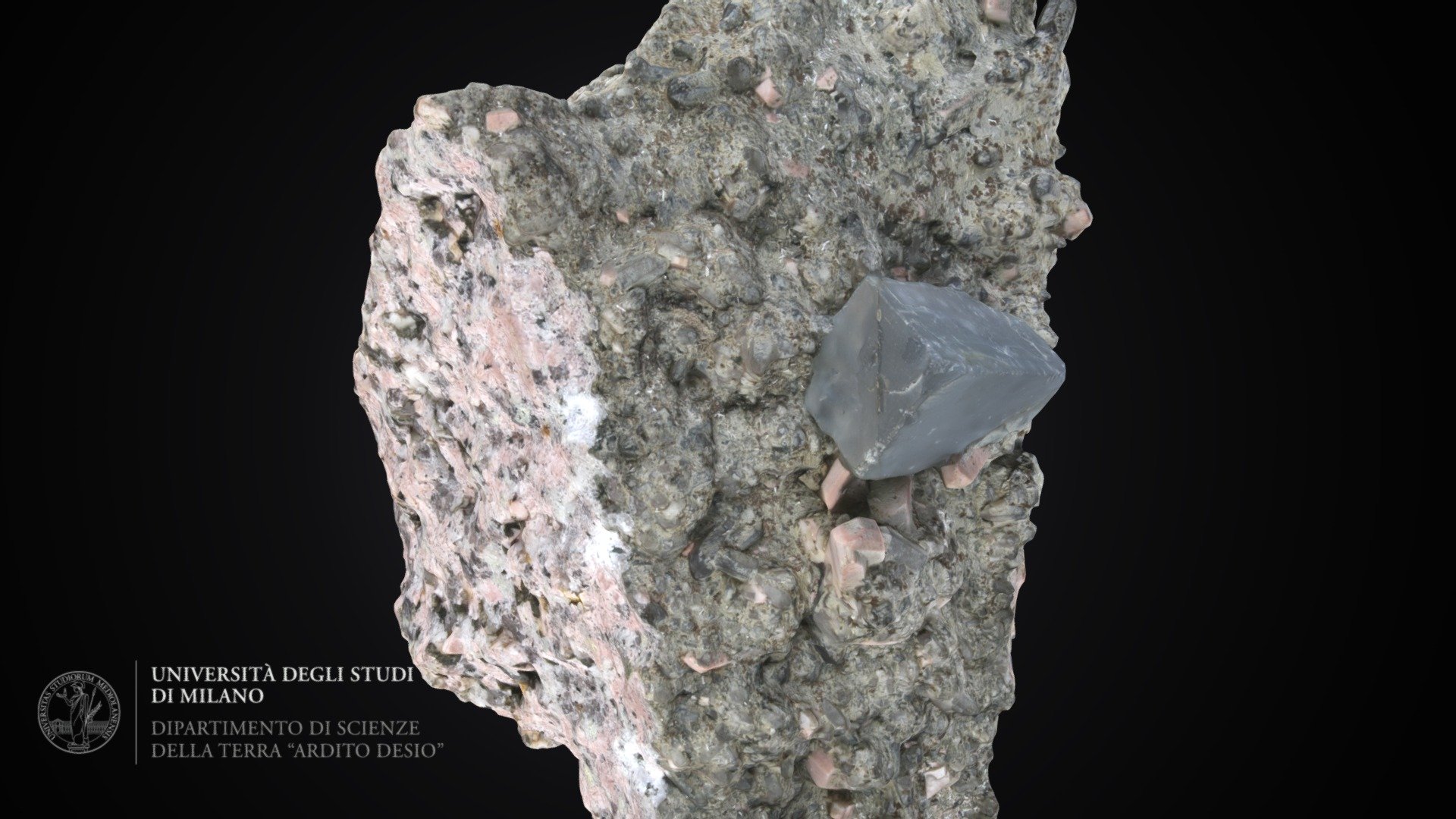 Fluorite Baveno - 3D model by Department of Earth Sciences "Ardito ...