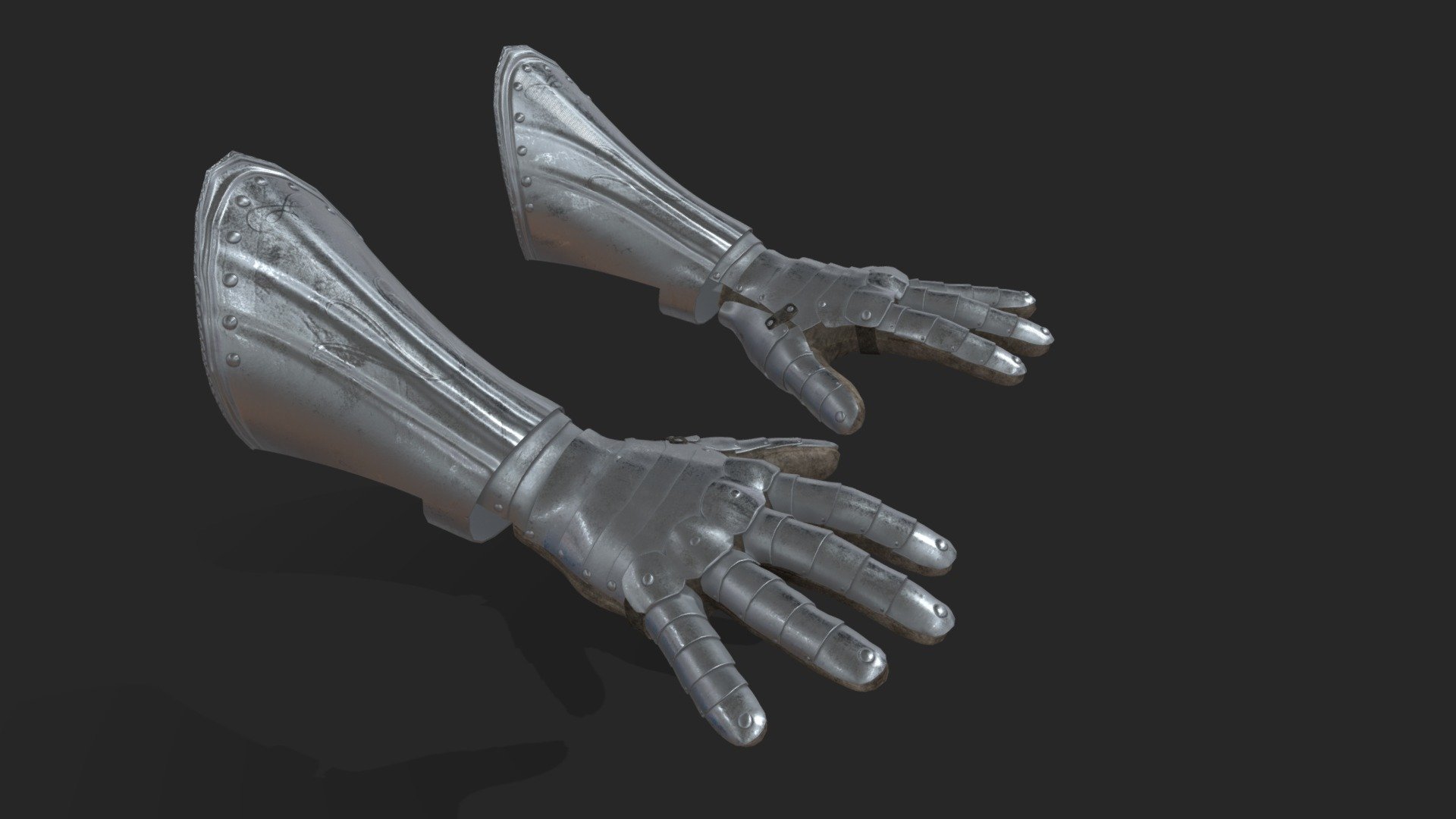 VR Gauntlet Hands - 3D model by polybtwn [4e05c33] - Sketchfab