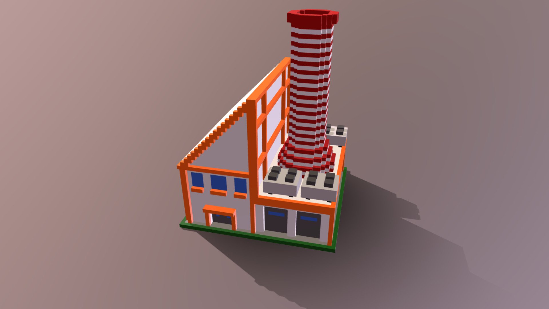 Factory - Download Free 3D model by KhorusLuperkal [4e074dd] - Sketchfab
