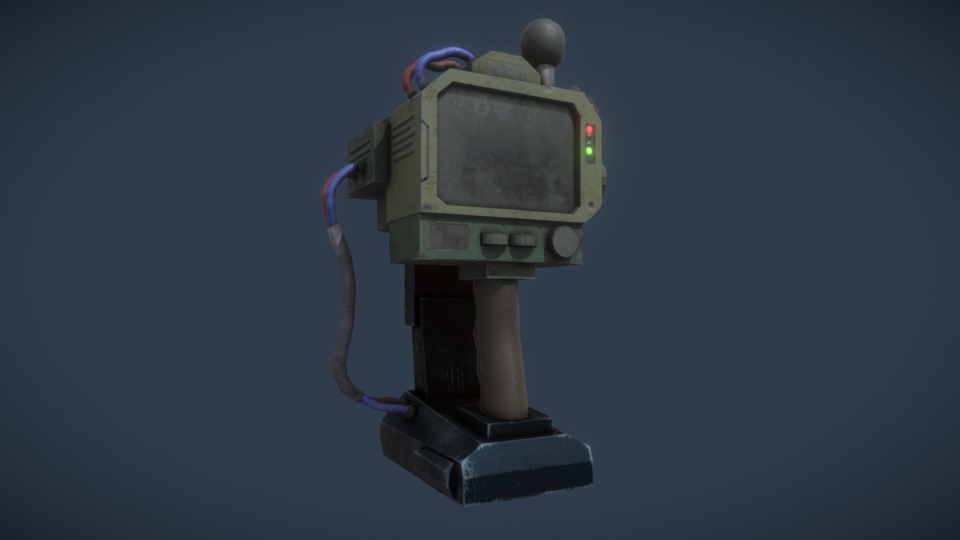 Old Scanner - 3D model by Alegua3D [4e0754f] - Sketchfab