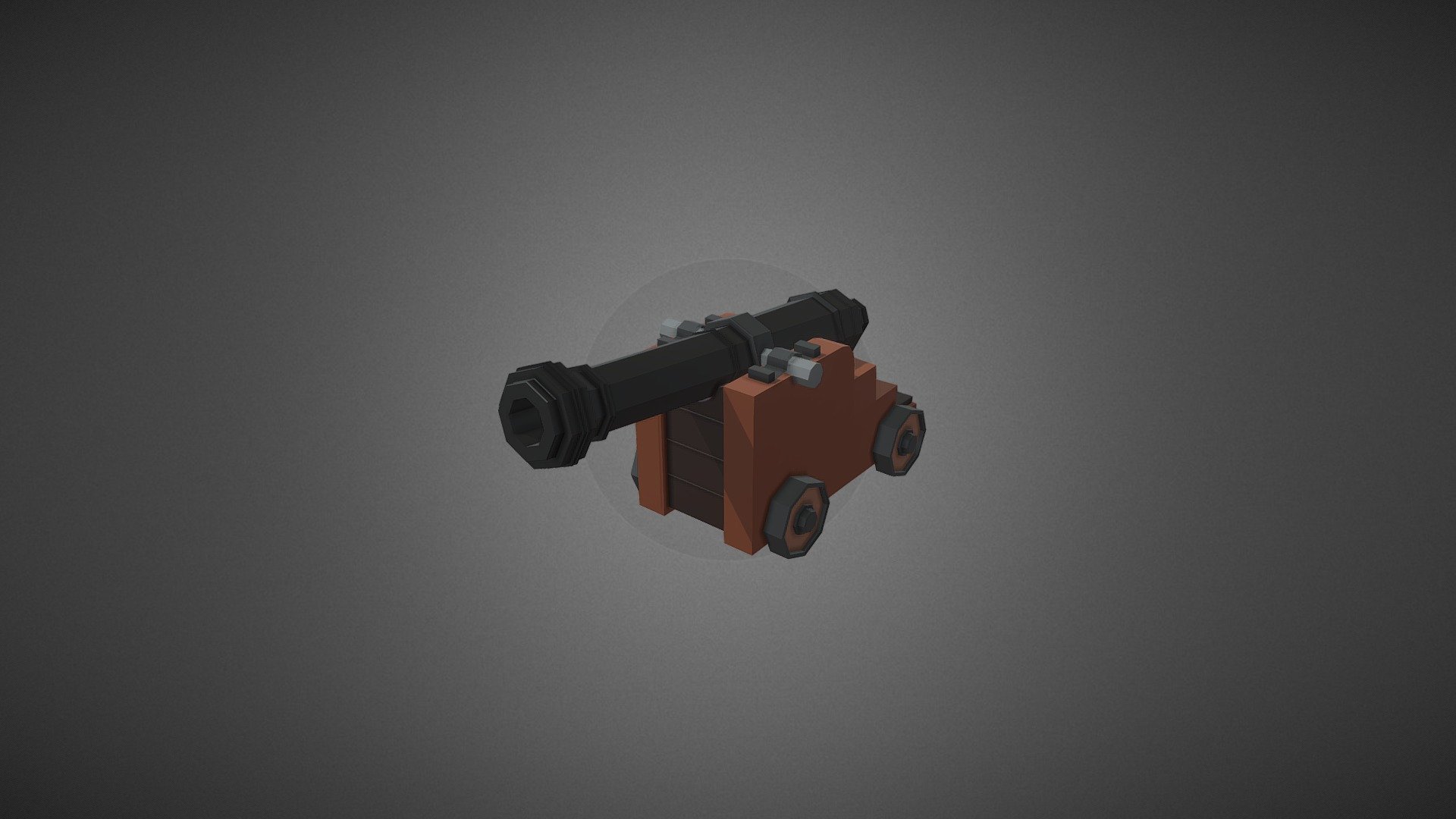 Cannon V1 - Download Free 3D model by Low Poly Models ...