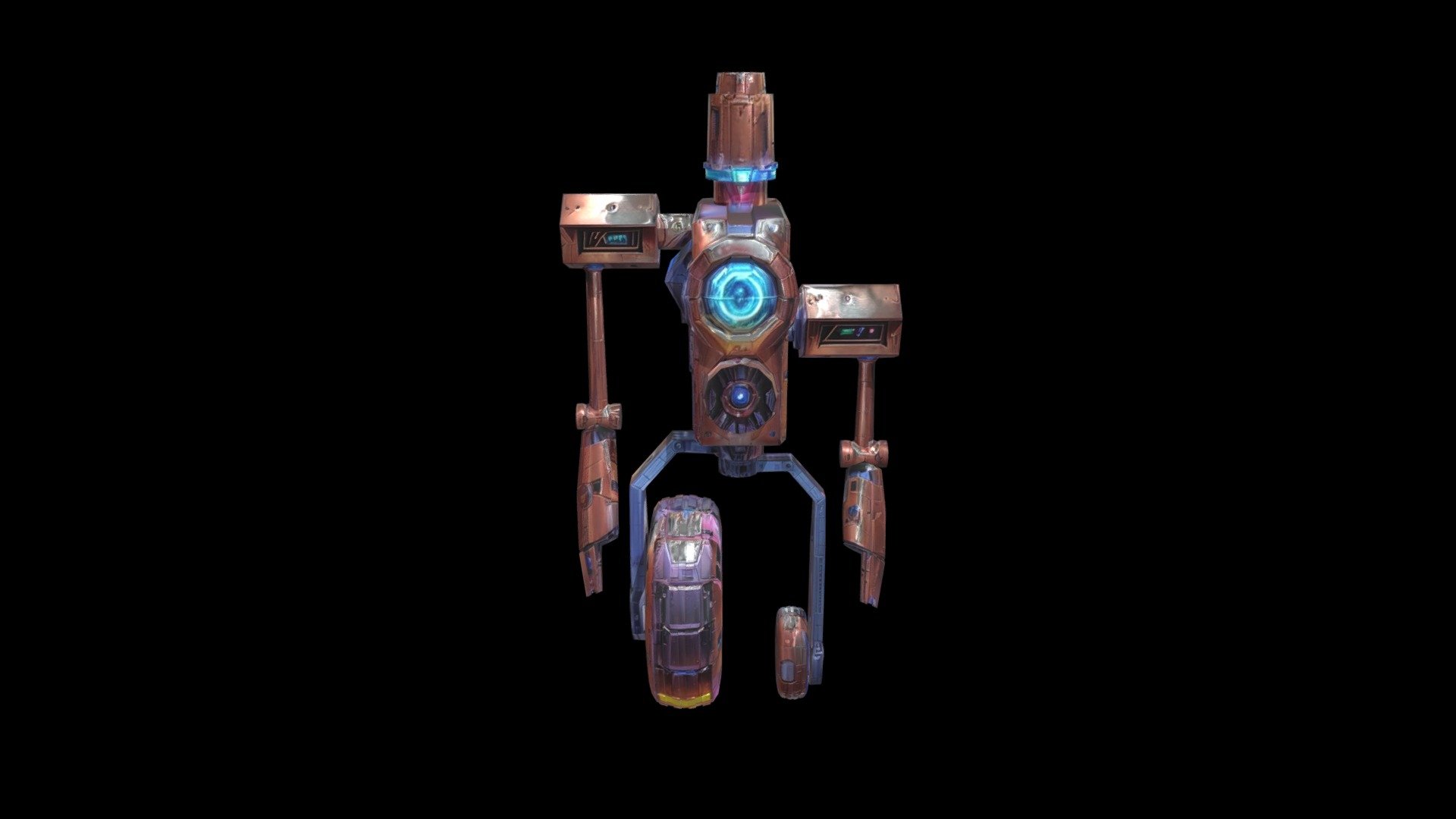 Meshy robot_AstroPulse - Download Free 3D model by klrxyz [4e0897b ...