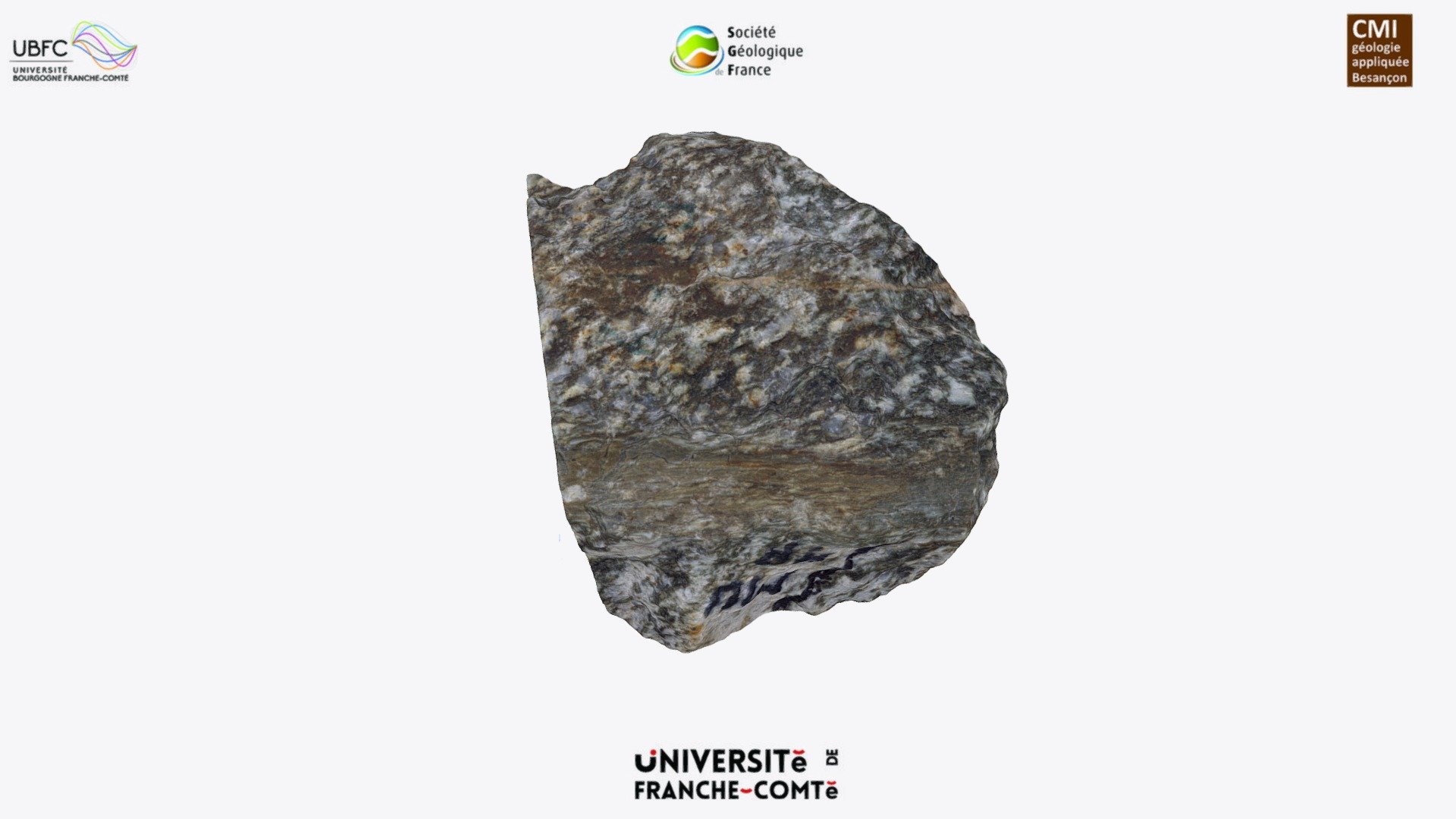 Blueschist facies shear zone 1 - Download Free 3D model by Société ...