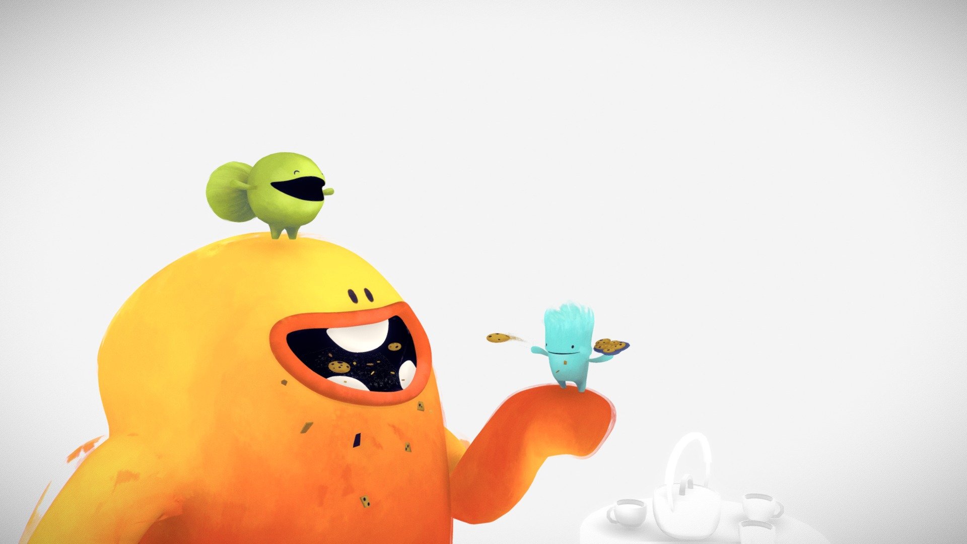 Who is Boo - 3D model by Gl00tenFree [4e0baa1] - Sketchfab
