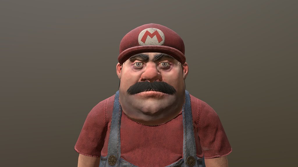 Mario - A 3D model collection by ptvkov - Sketchfab