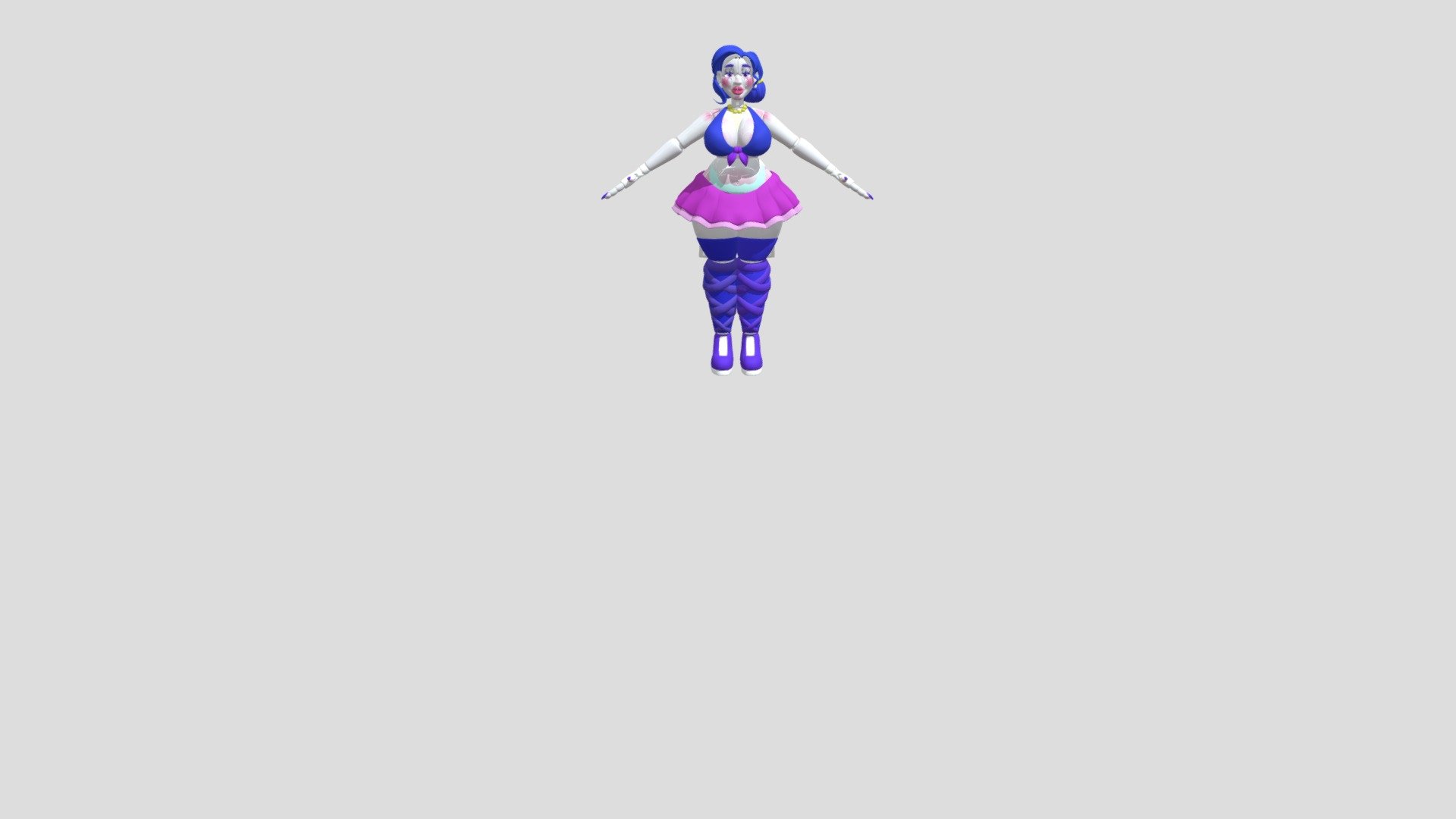 Summer ballora by cosmictrance - Download Free 3D model by dwall8611 ...