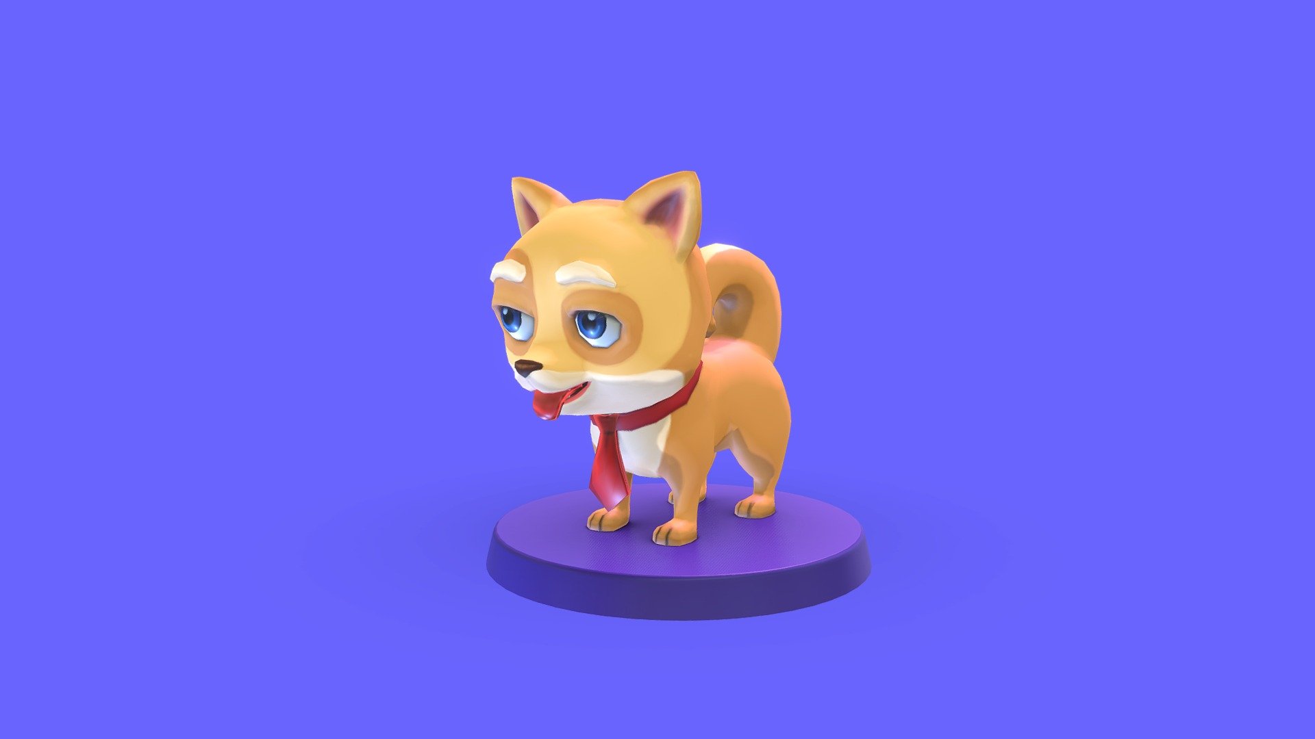 KPop Pet - Doggo - 3D model by Pixel Ninja (@demonoider) [4e10cc3 ...