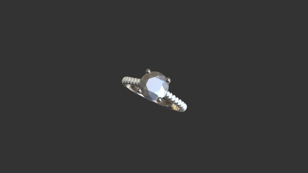 Tapered Stella Ring - 3D model by emma2 [4e118b8] - Sketchfab