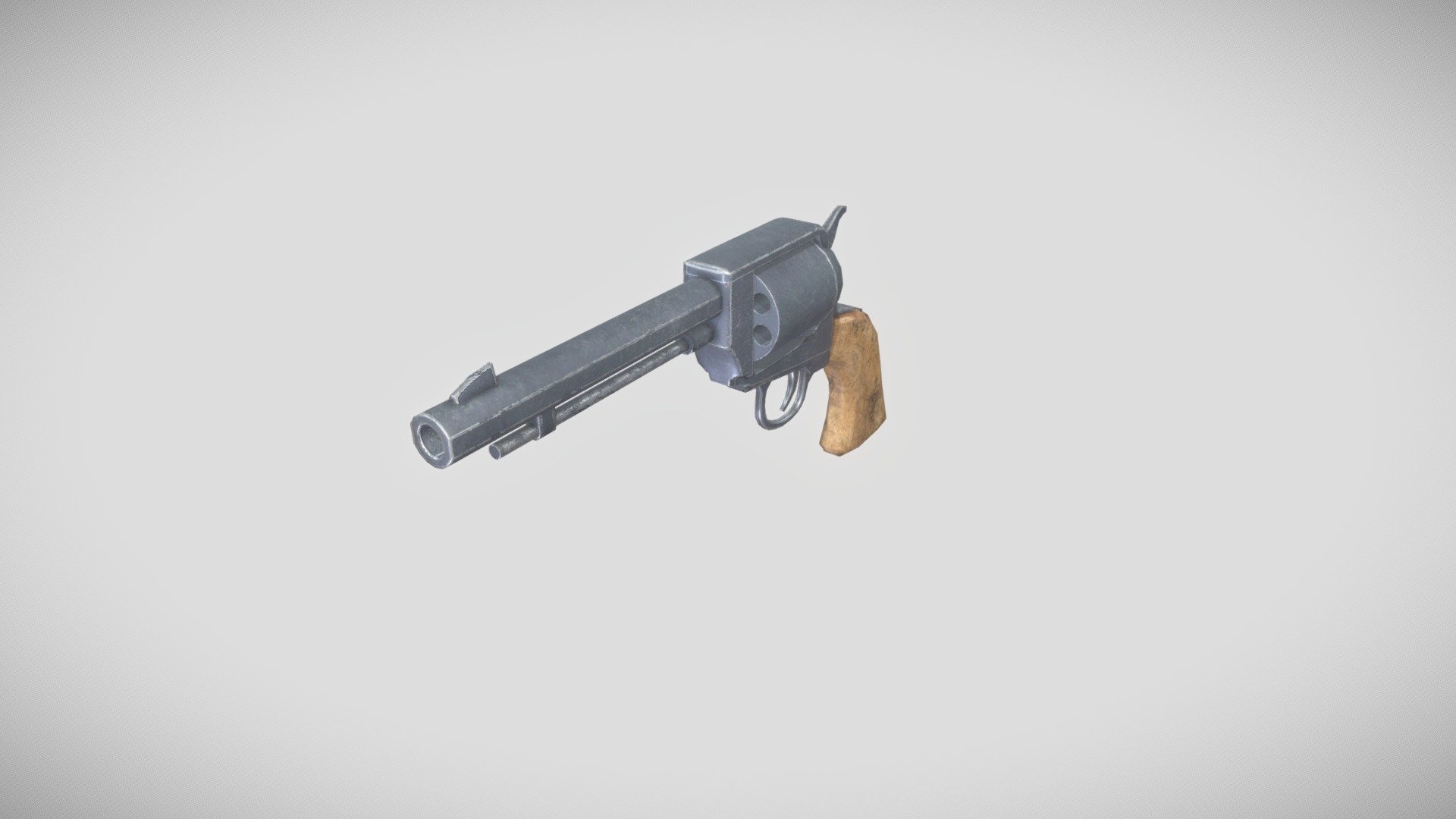 Revolver 2 - Buy Royalty Free 3D model by Big2XG [4e120fb] - Sketchfab ...