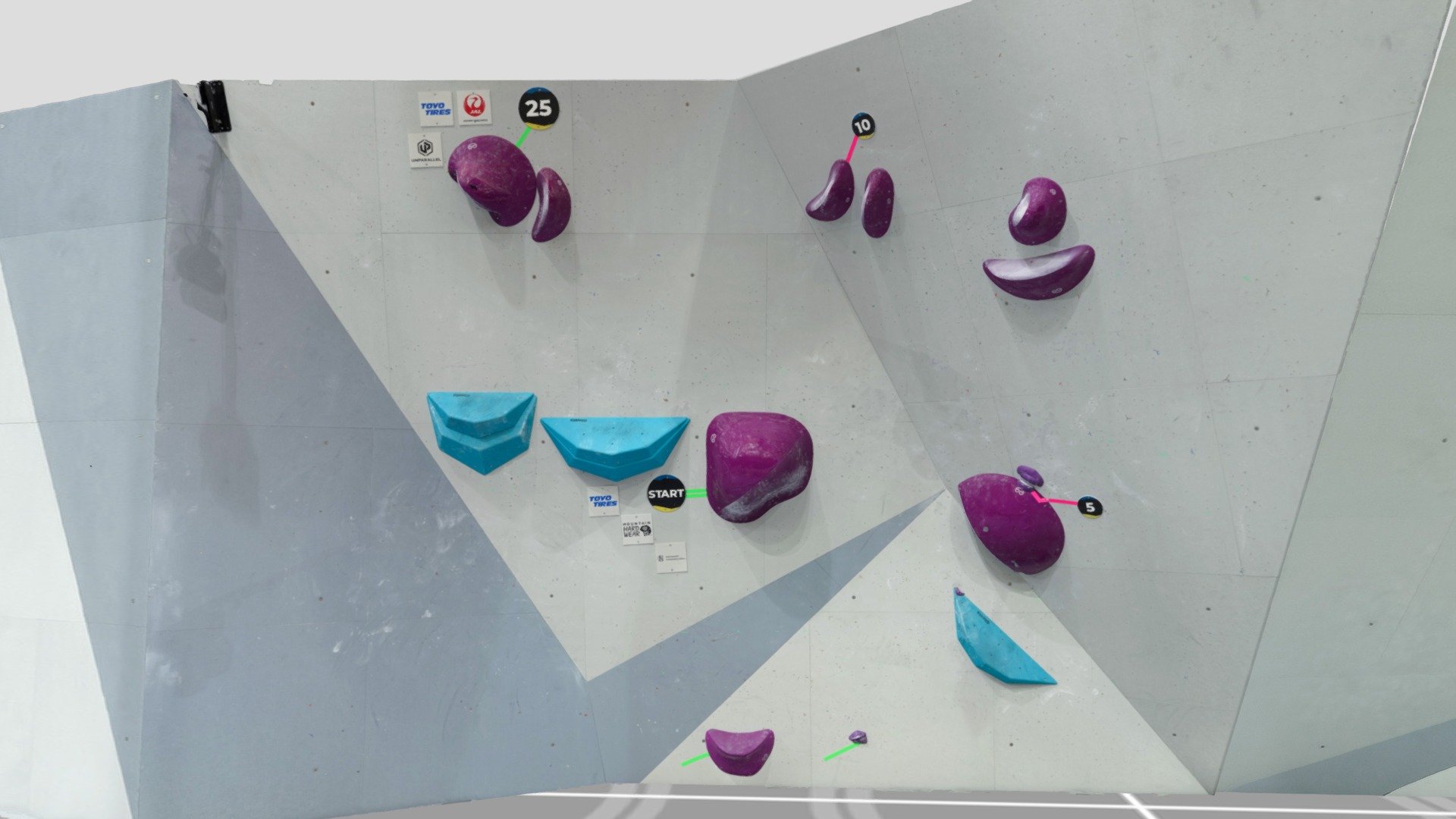 IFSC WCH Bern 2023 B&L Boulder Final Women_B - 3D model by ...