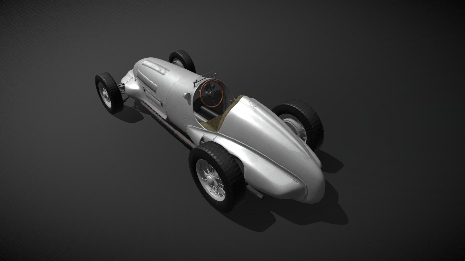 Mercedes W125 (WIP) - 3D model by dagtholander [4e14407] - Sketchfab