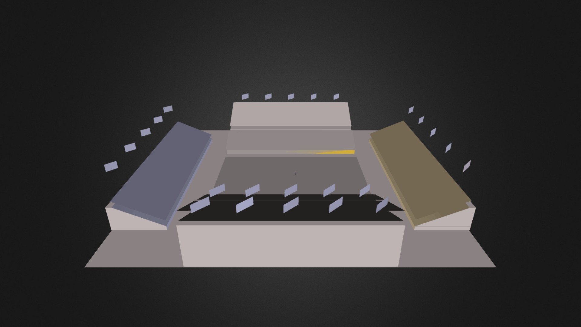 UCSB Thunderdome 3D Model.3ds - 3D model by ucsb [4e16165] - Sketchfab