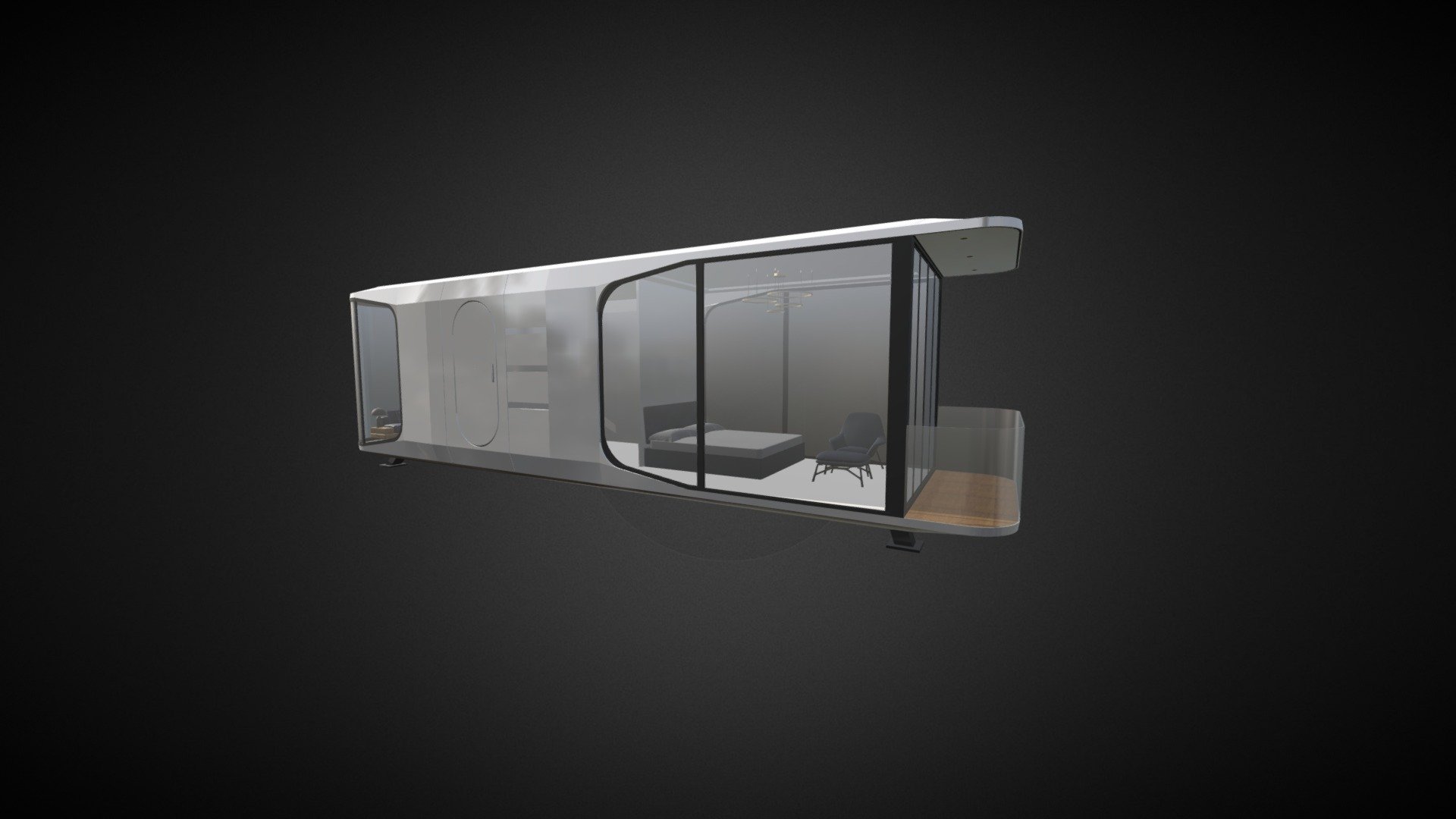 Home Capsule Model C2 - 3D model by Aseel Group Of Companies ...