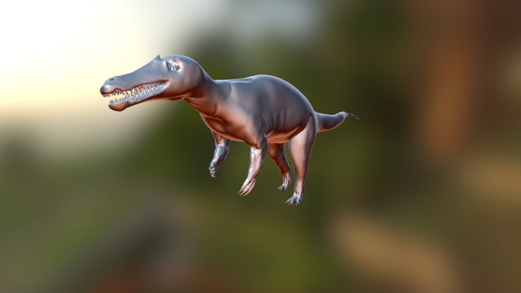 Baryonyx - 3D model by Brennen Caron (@carbrenn) [4e1a709] - Sketchfab