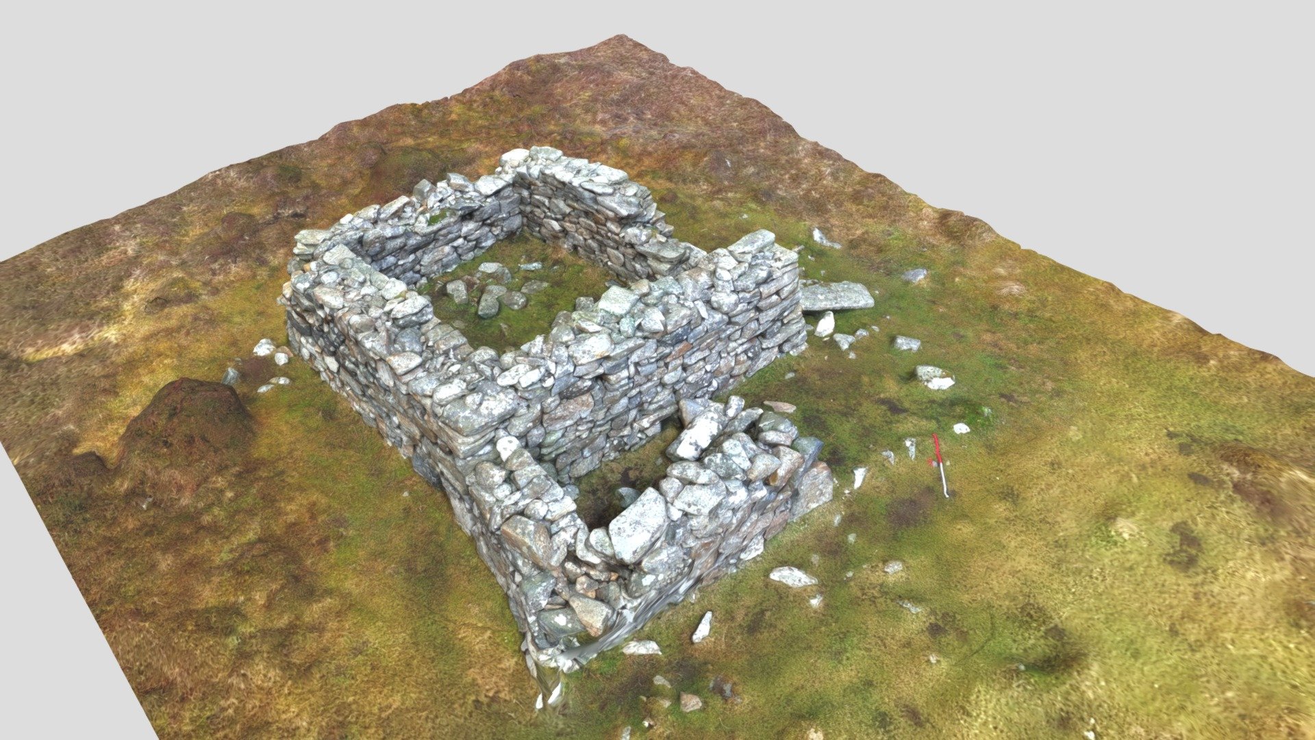 Loch an Fhaing Bhuidhe Byre - 3D model by Smilemaker [4e1d6f2] - Sketchfab