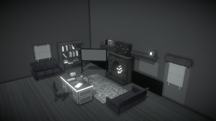 Detective-office 3D models - Sketchfab