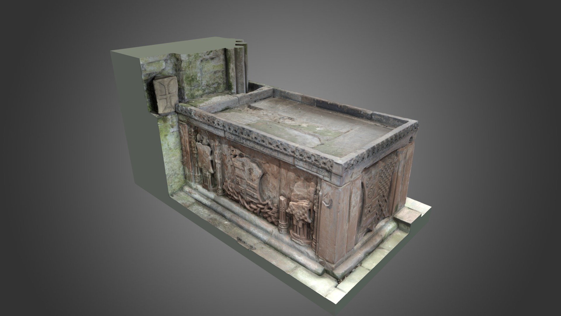 Tomb of Sir Humphrey and Lady Mabel Dacre - 3D model by English ...