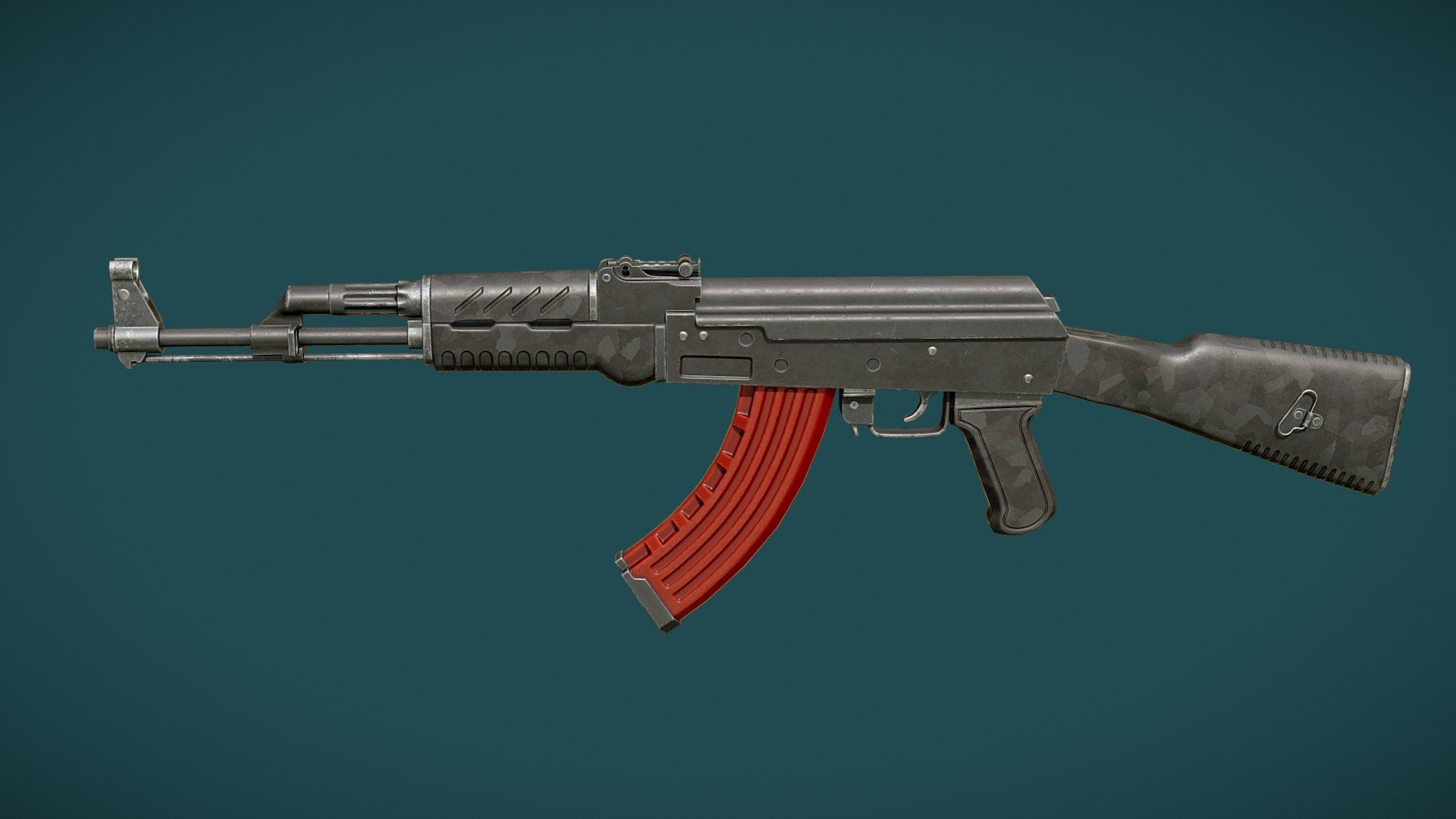 AK-47 Game Asset - Buy Royalty Free 3D model by 3D Chop Art (@3dchop) [4e1dd9f] - Sketchfab Store