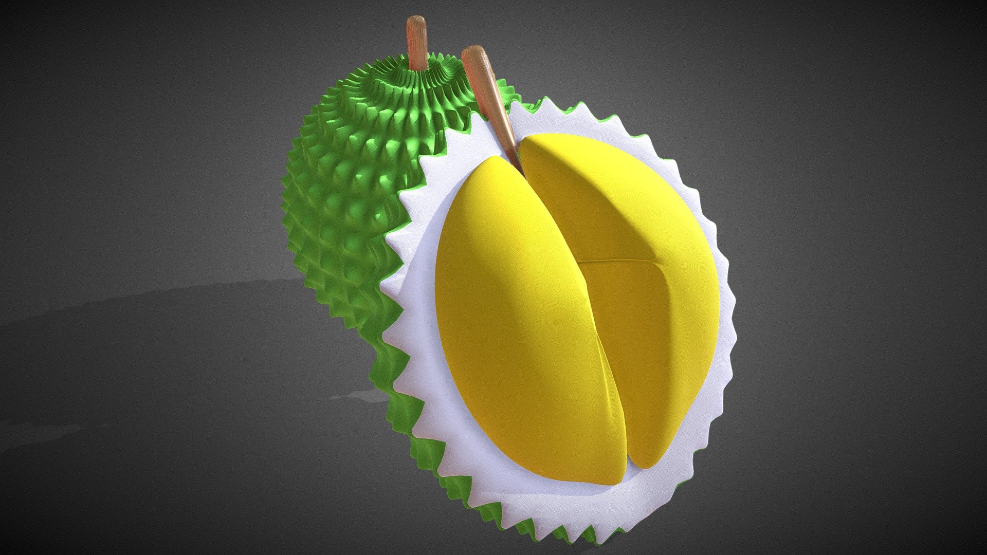 durian - Buy Royalty Free 3D model by design ap (@like2019) [4e1f333 ...