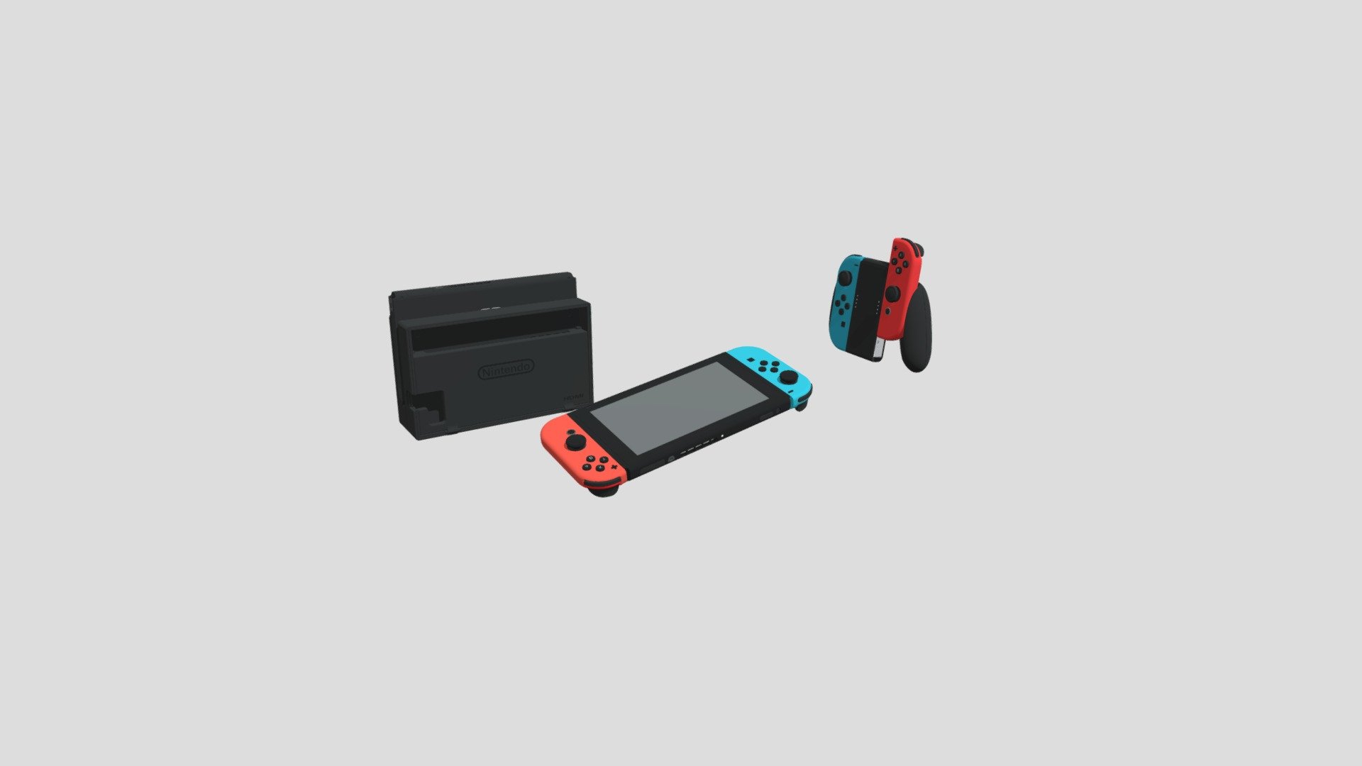 Nintendo Switch Extremely Detailed - 3D model by wallstudio [4e2010d ...
