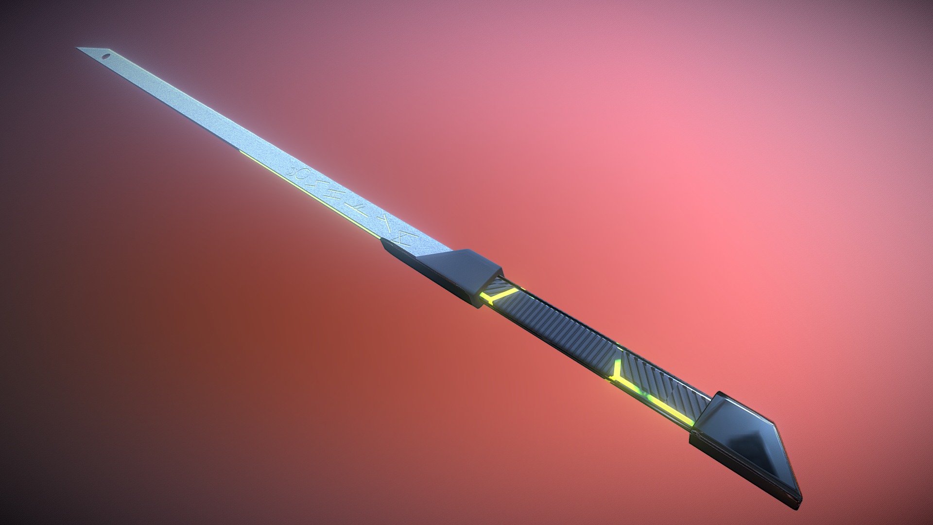 Tech Sword - Buy Royalty Free 3D model by martiangold [4e2111d ...
