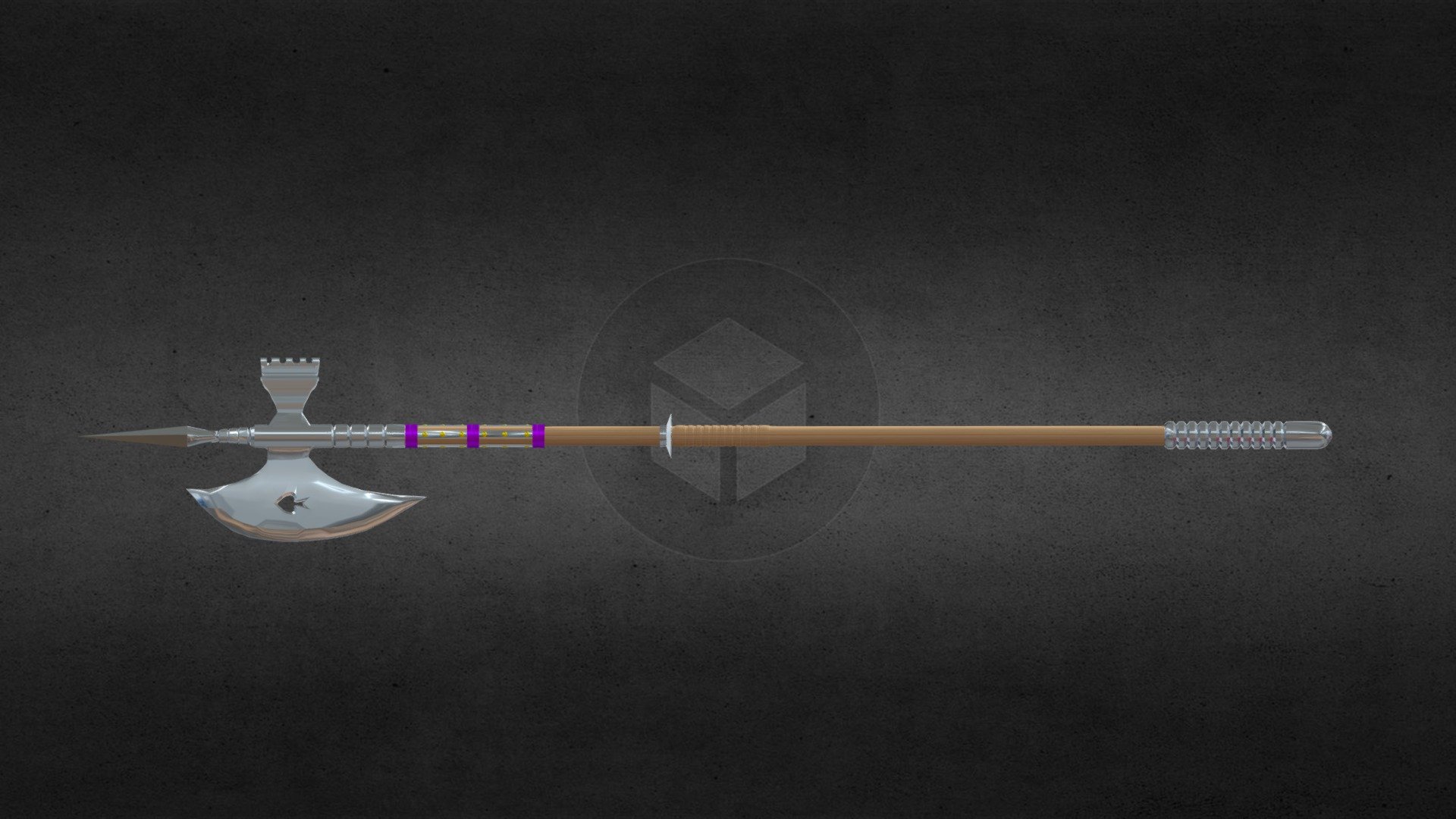 Royal Alebard - 3D model by DarthBogdan [4e218bb] - Sketchfab