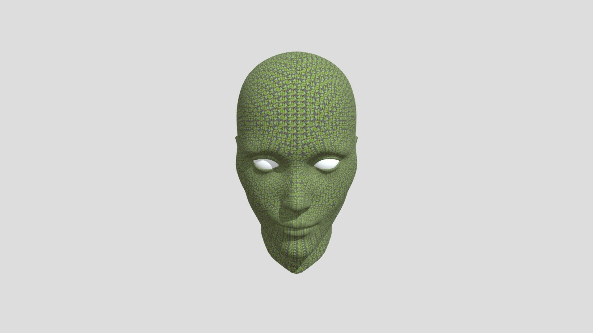 Green Head - 3D model by Bennett (@lovetben000) [4e228d5] - Sketchfab