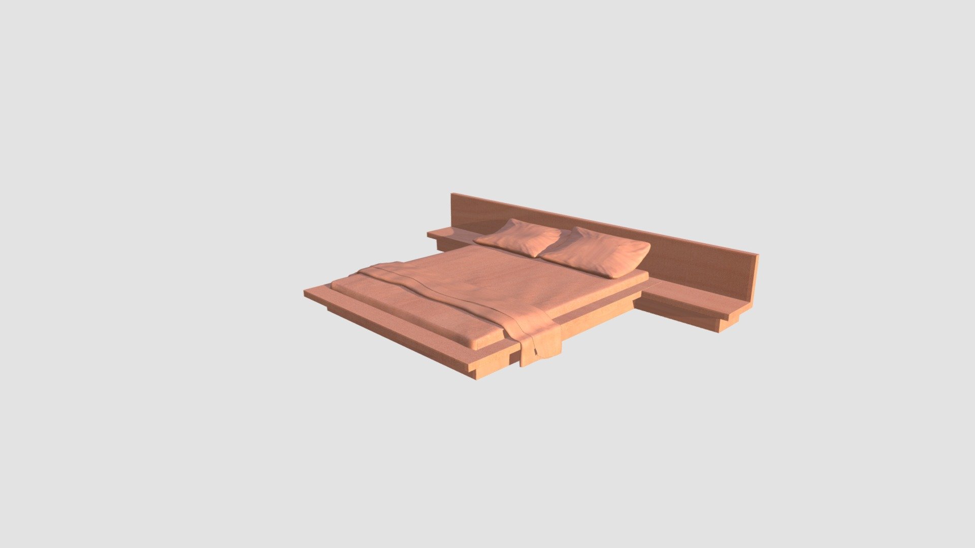 bed - Buy Royalty Free 3D model by Evermotion [4e22f8b] - Sketchfab Store